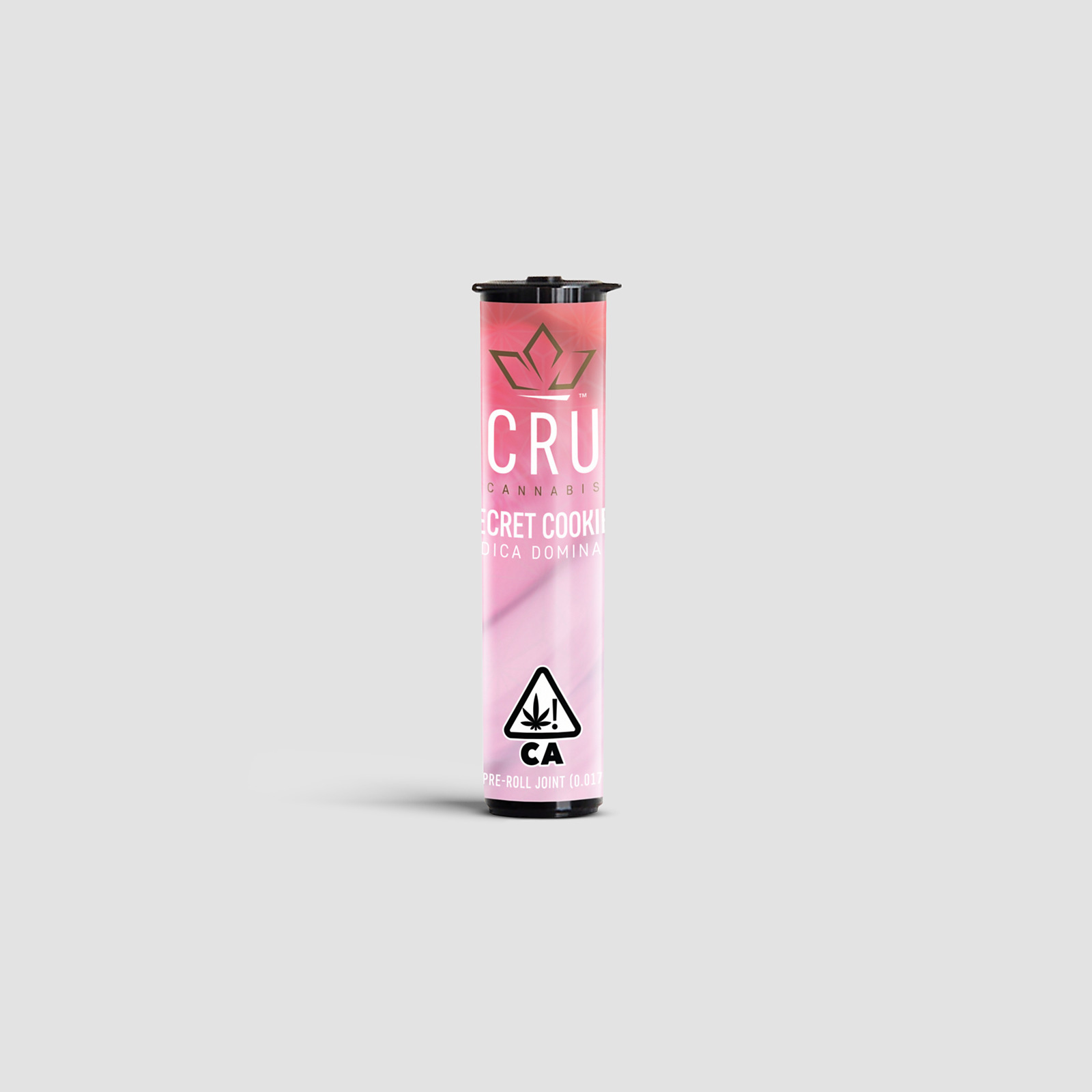 CRU Cannabis: Secret Cookies (0.5G Indica Pre-Roll) | Leafly