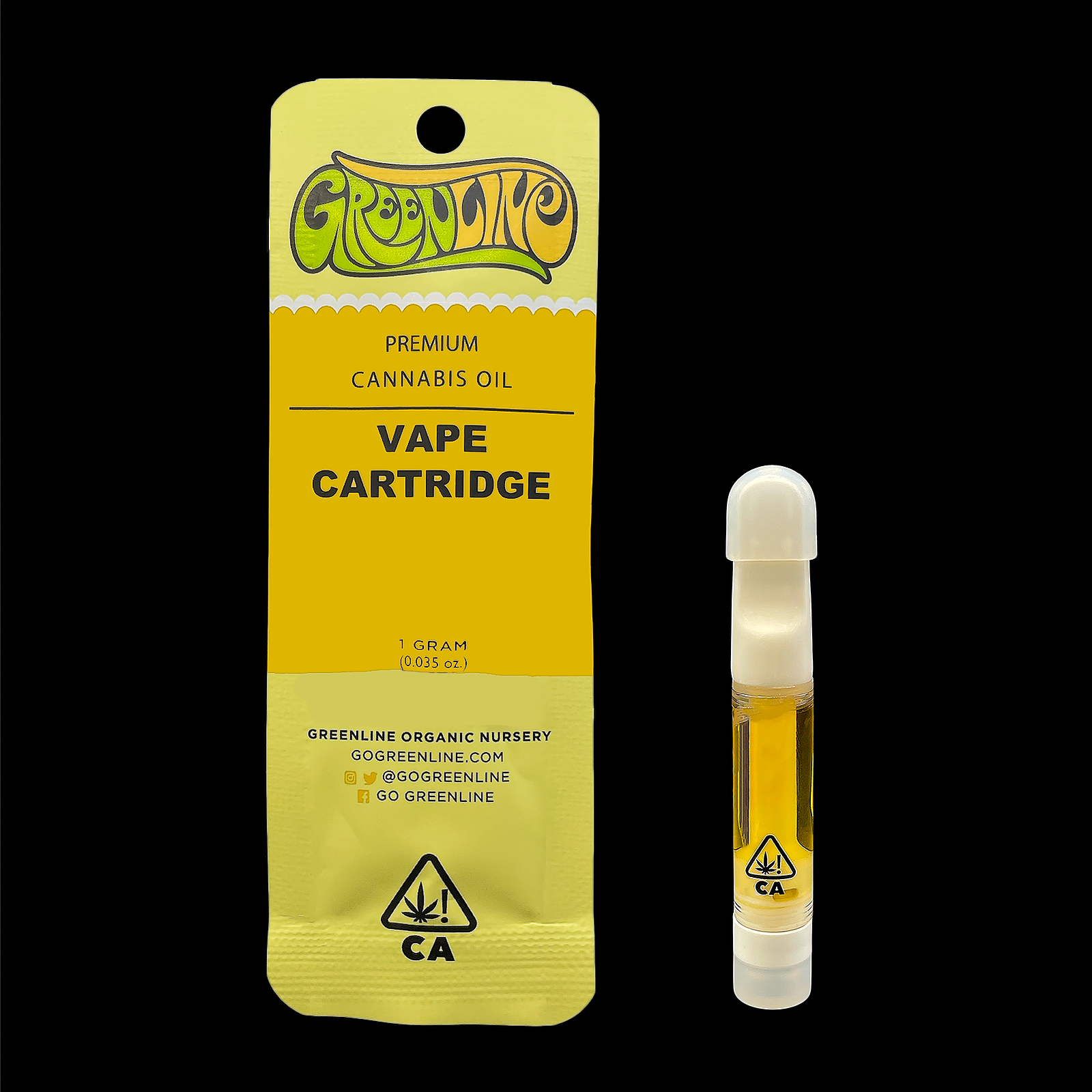 Greenline: Orange Tree Liquid Diamond Sauce Cartridge Full Spectrum 1g | Leafly
