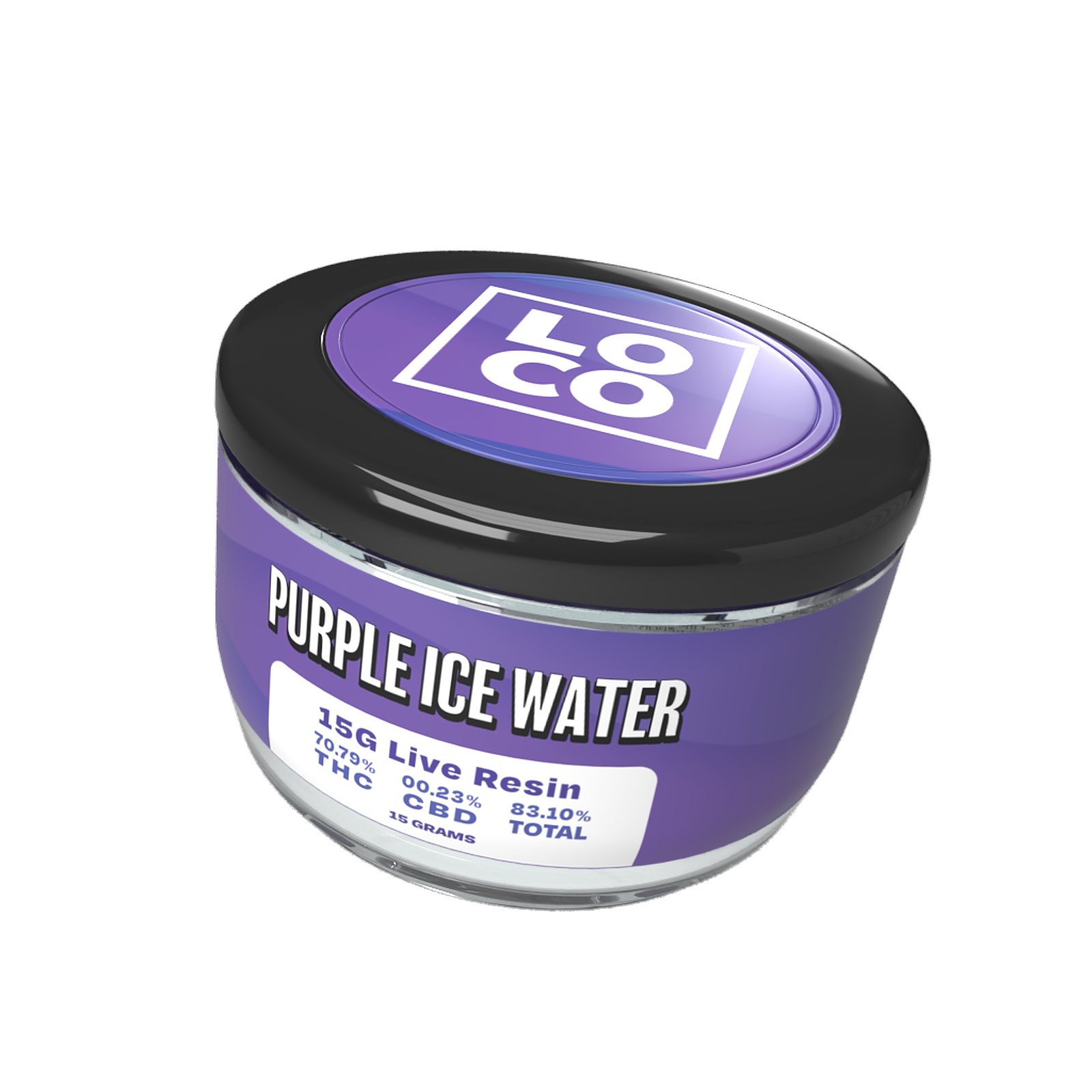 LOCO: LOCO Live Resin 15g - Purple Ice Water | Leafly