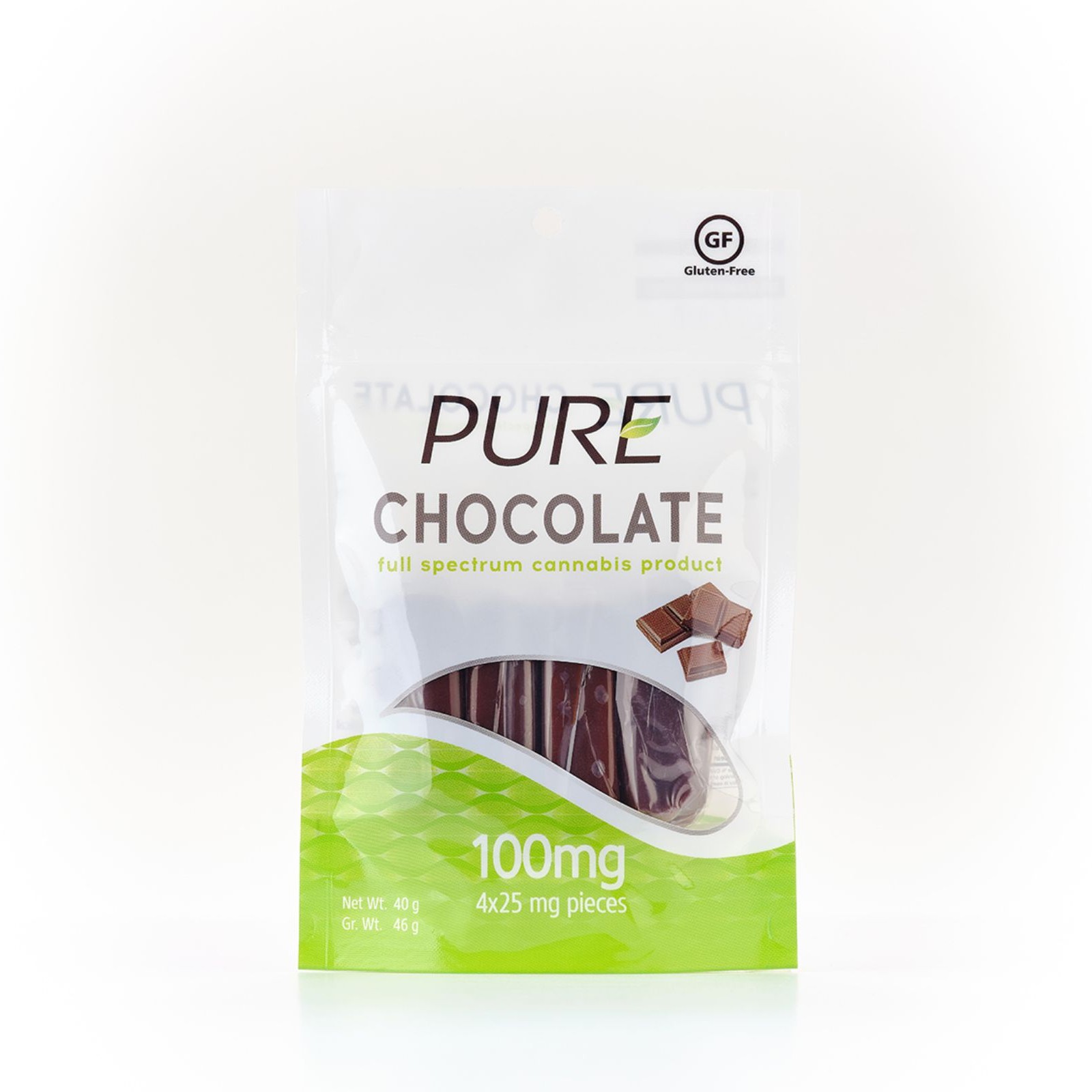 Pure Edibles: Pure Caramels 100mg Chocolate | Leafly