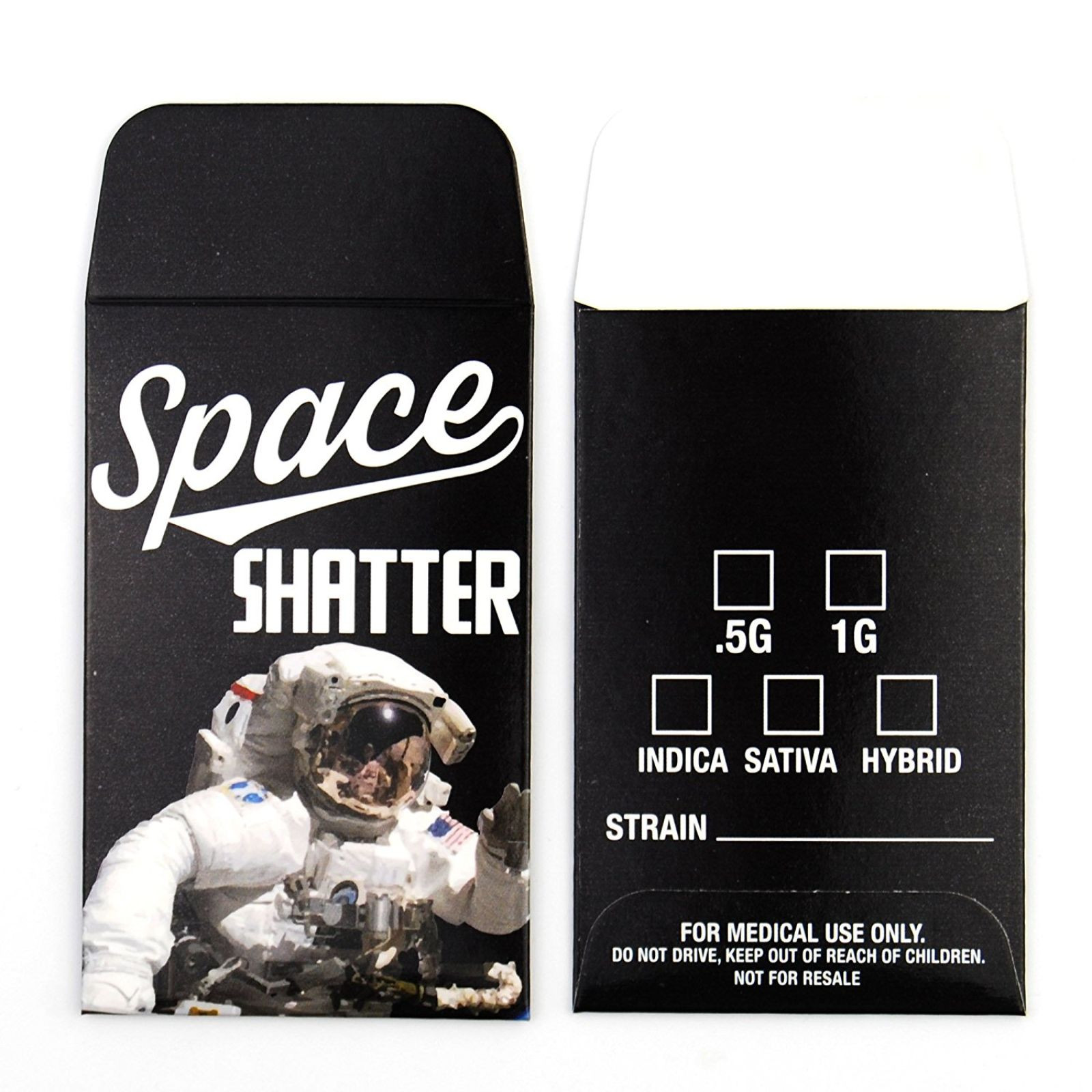Shatter Labels: Premium Space Shatter Strain Label Concentrate ...