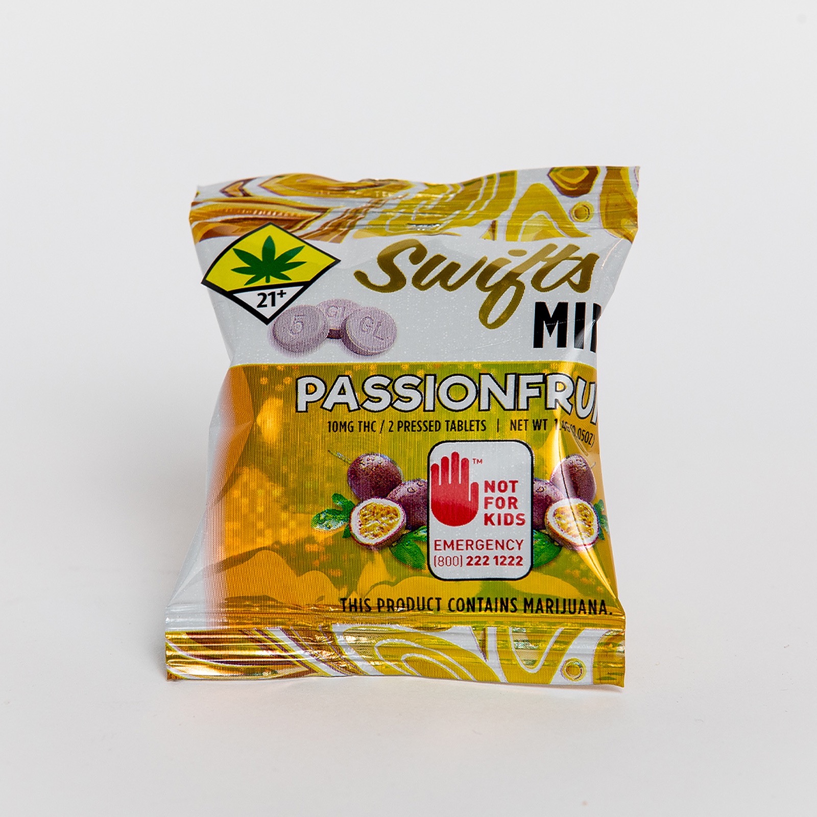 Swifts Coastal Confectionery: Passion Fruit Mints (Hybrid) 10mg 2-Pack ...