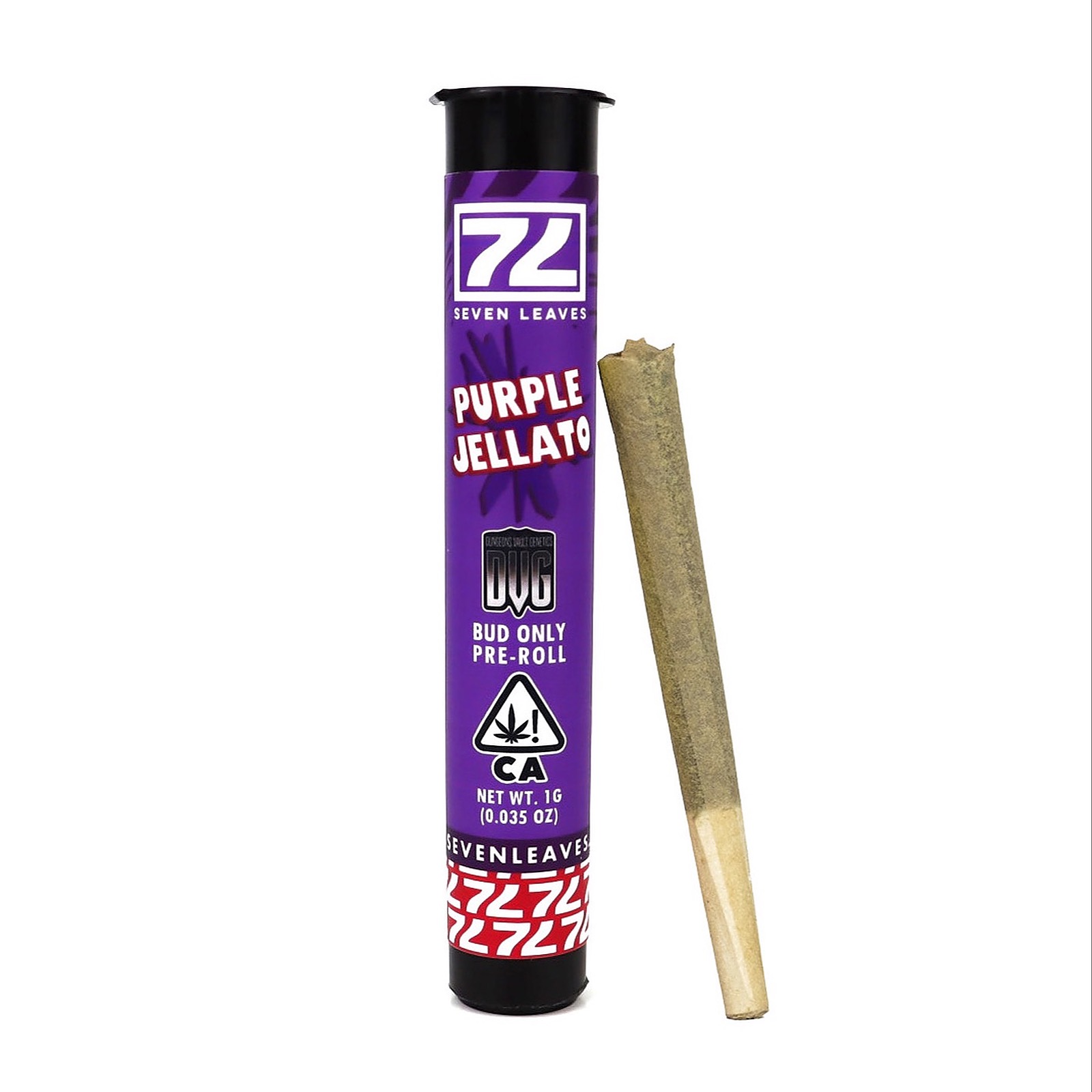 Seven Leaves: Purple Jellato [1g Pre-Roll] | Leafly