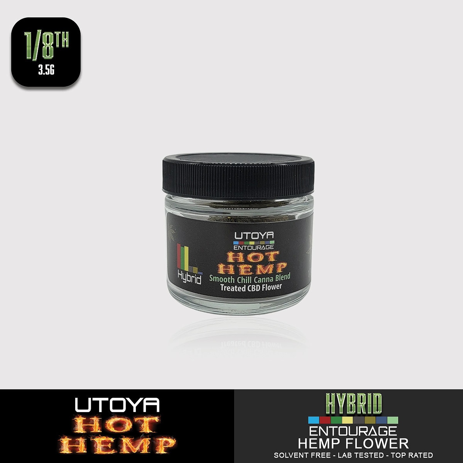Utoya: Entourage Hybrid Hot Hemp – Sour Lifter – Ice Cream Cake | Leafly