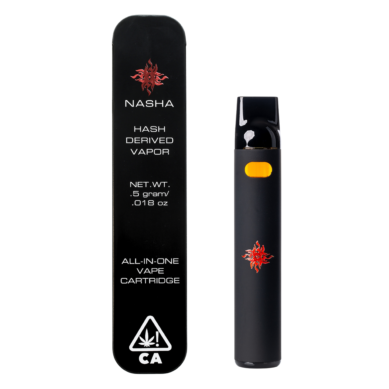 NASHA: Honey Banana .5g All-in-One Live Rosin Vape | Leafly