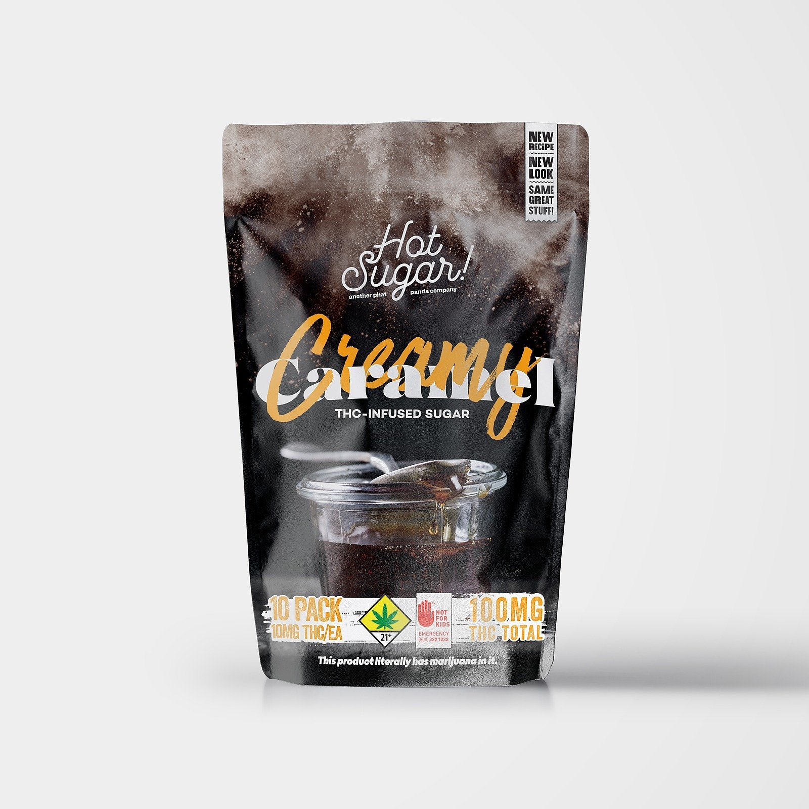 Hot Sugar! by Grow Op Farms: Creamy Caramel Sugar 100mg 10-pack | Leafly