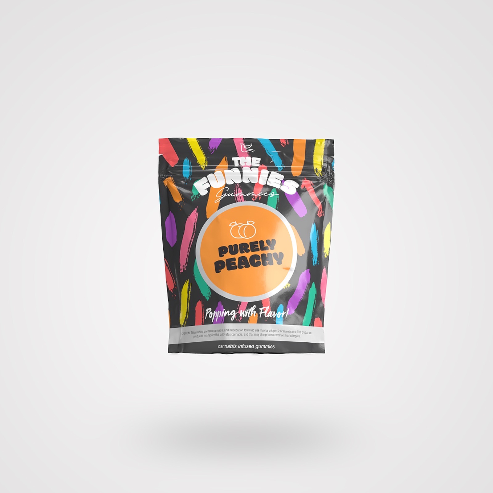 Nature's Grace and Wellness: Purely Peachy Gummies 100mg | Leafly