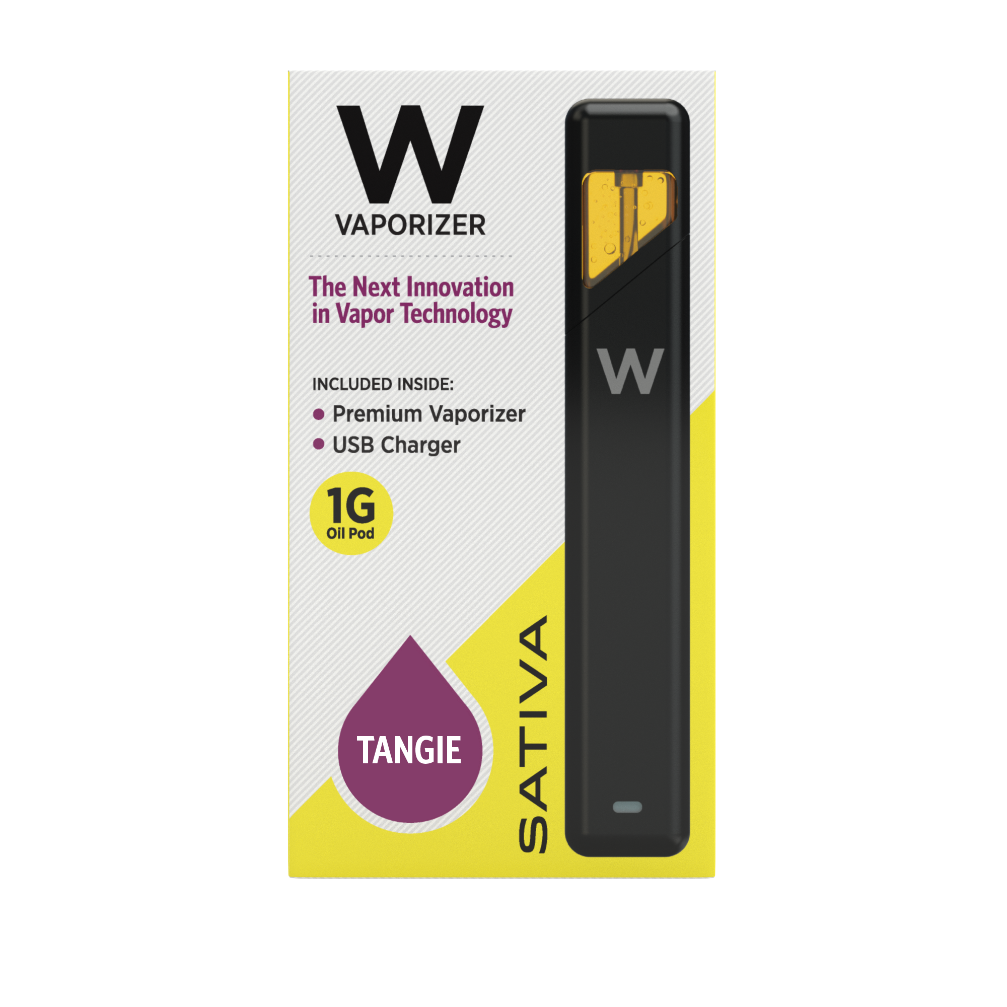W Vapes: Tangie Sativa 1G Premium Vaporizer Kit | Leafly