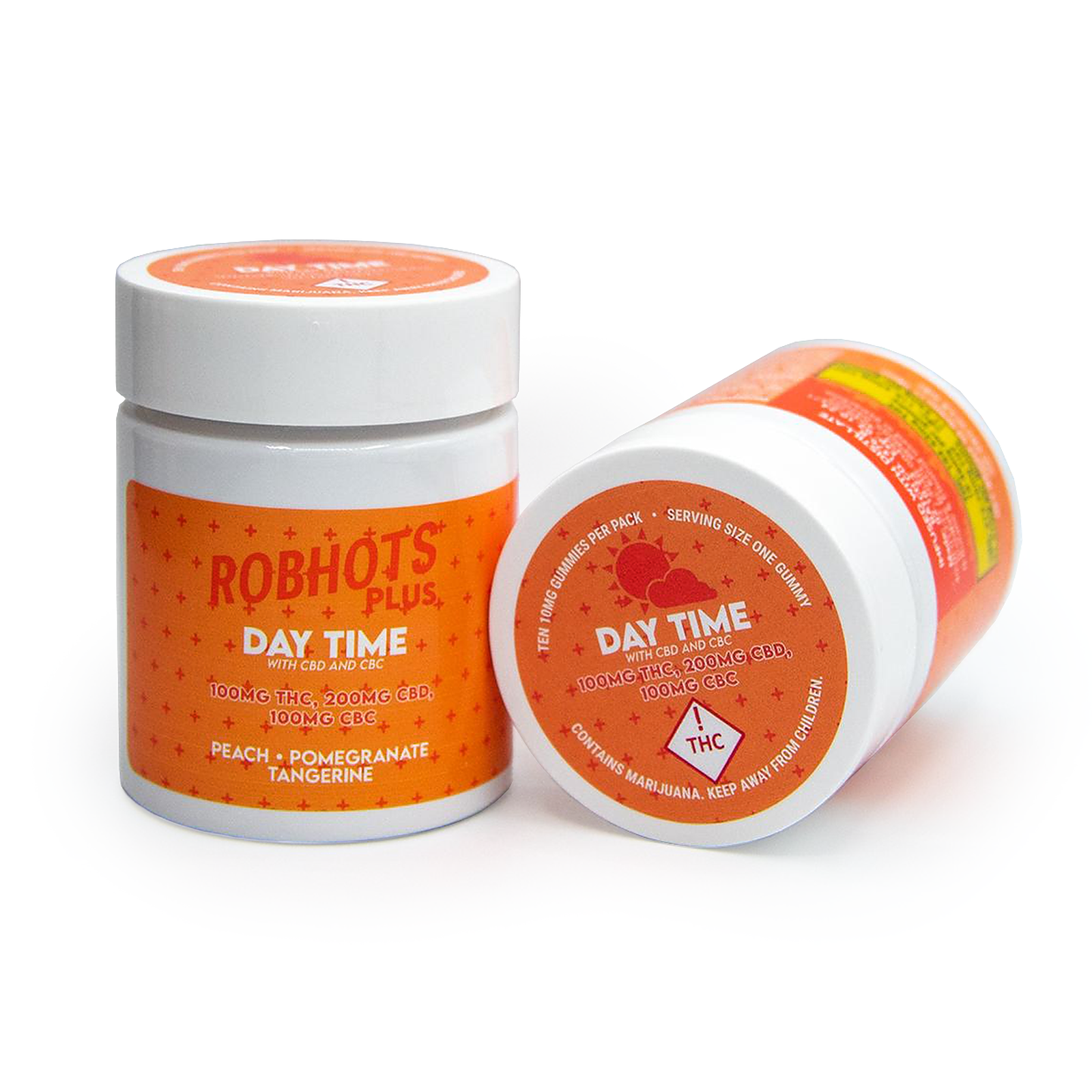 Robhots Edibles: ROBHOTS Plus Gummies | Multipack Day Time (THC, CBD ...