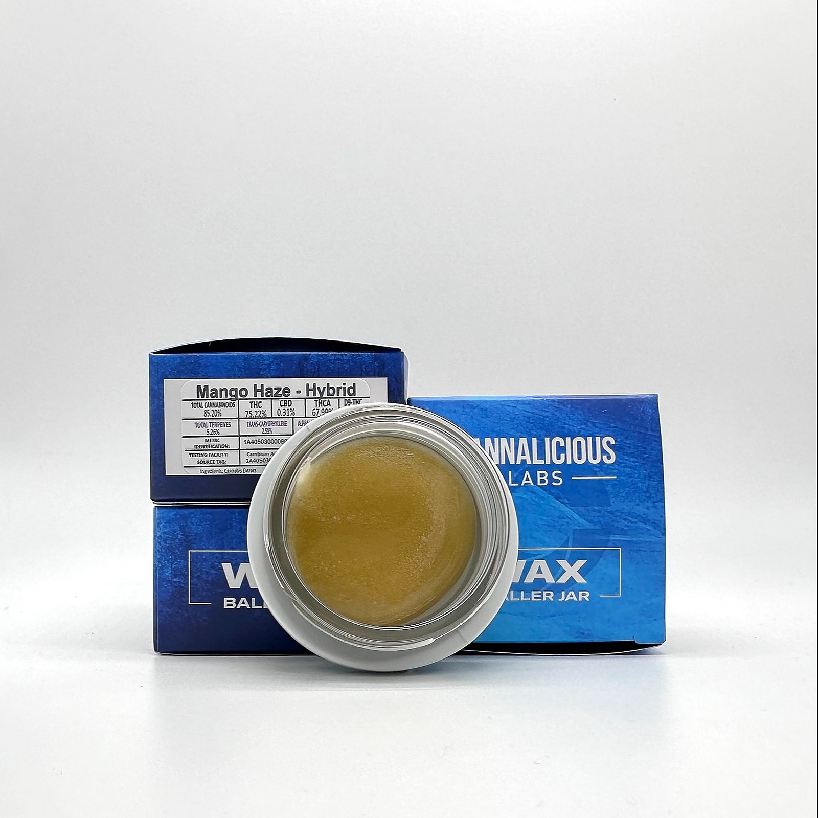 Cannalicious Labs: Mango Haze Wax - Hybrid | Leafly