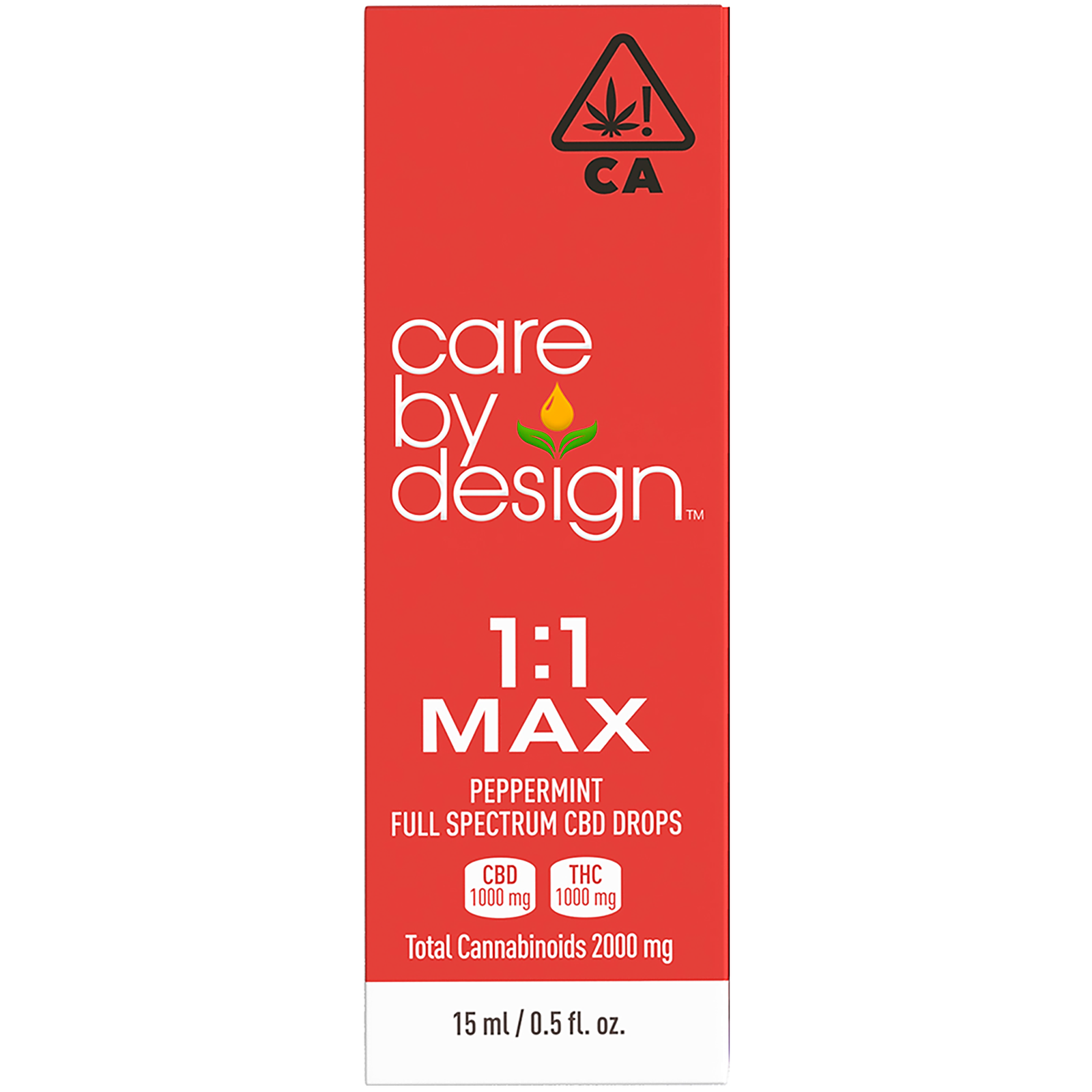 Care By Design: Care By Design | 1:1 MAX Full Spectrum CBD Drops 15ml ...