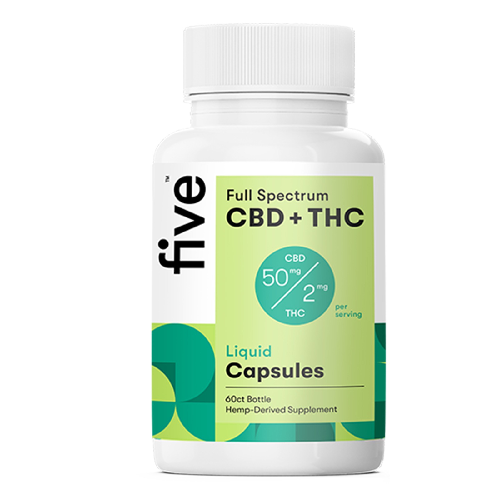 five™: CBD+THC 25mg Capsules | Leafly