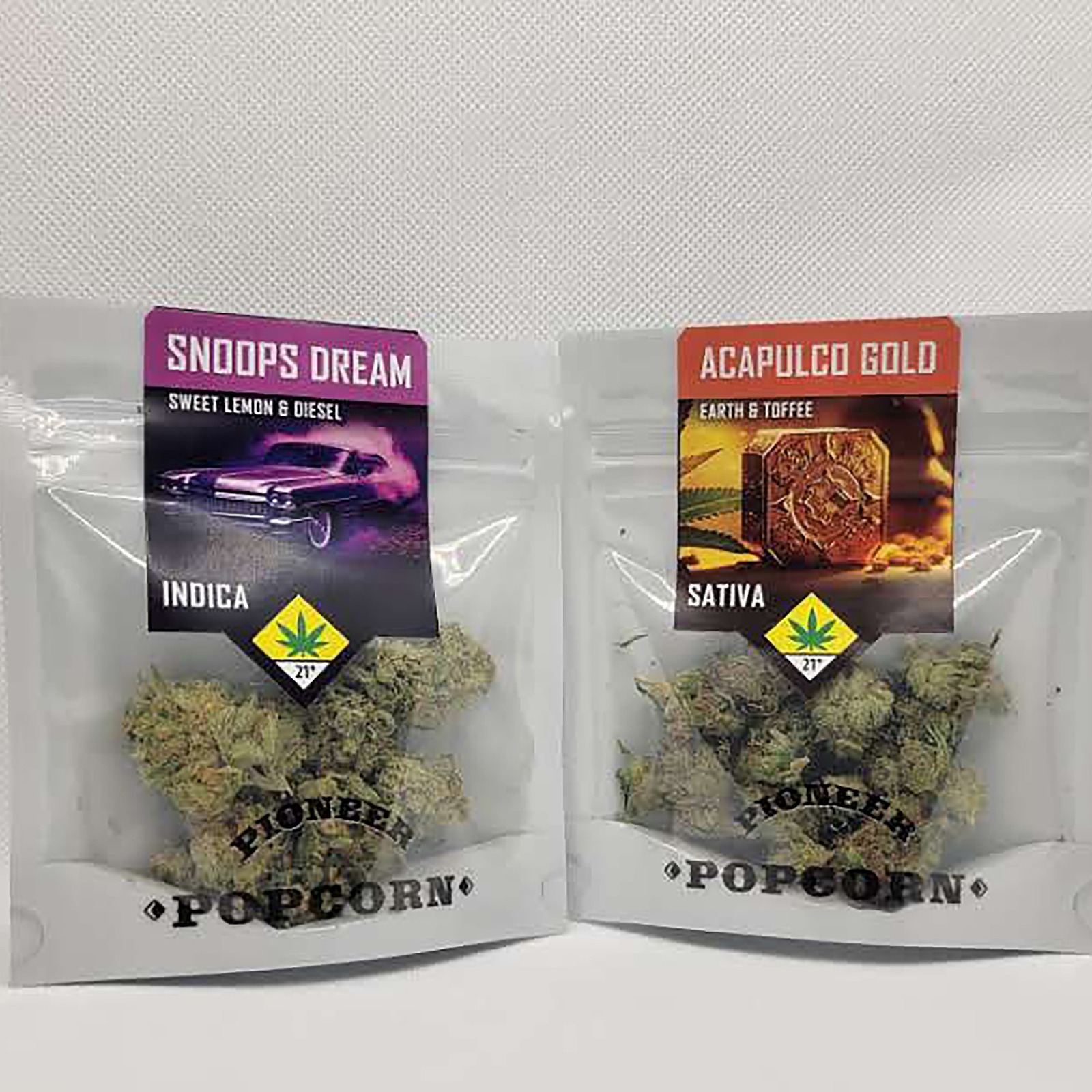 Pioneer Nuggets: Sour Chem - Popcorn Nuggets | Leafly