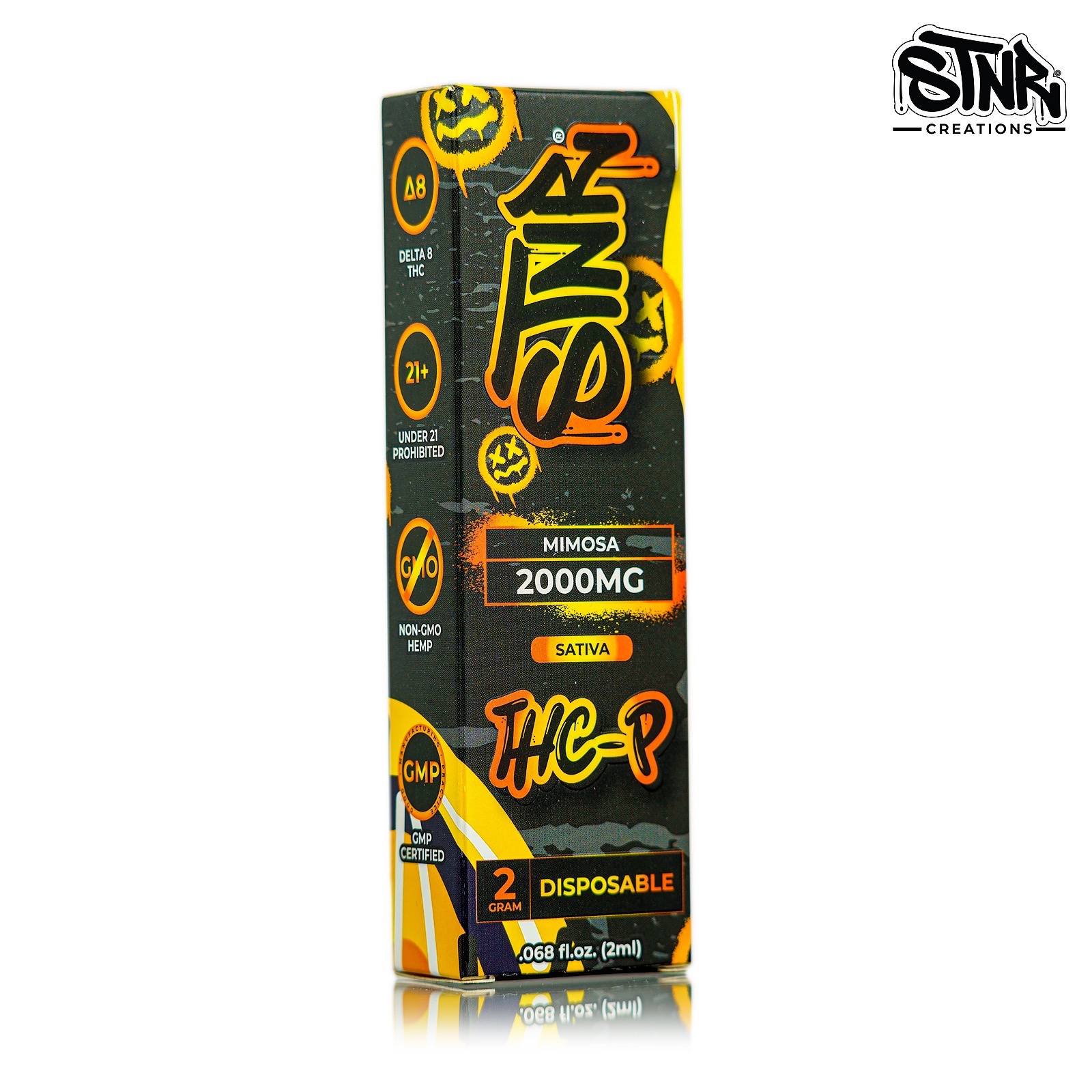 STNR Creations: Mimosa THC-P | 2 Gram Disposable | Leafly