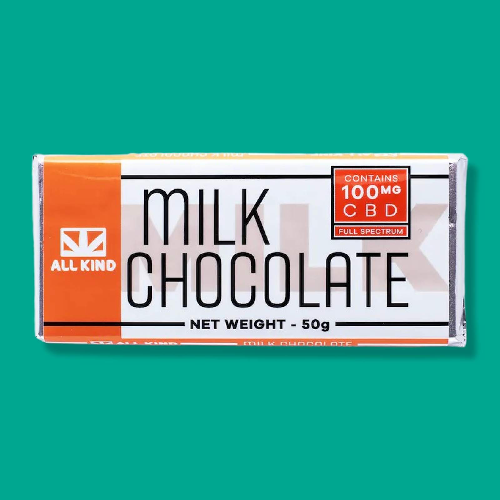 All Kind: All Kind Milk Chocolate: 100mg CBD | Leafly