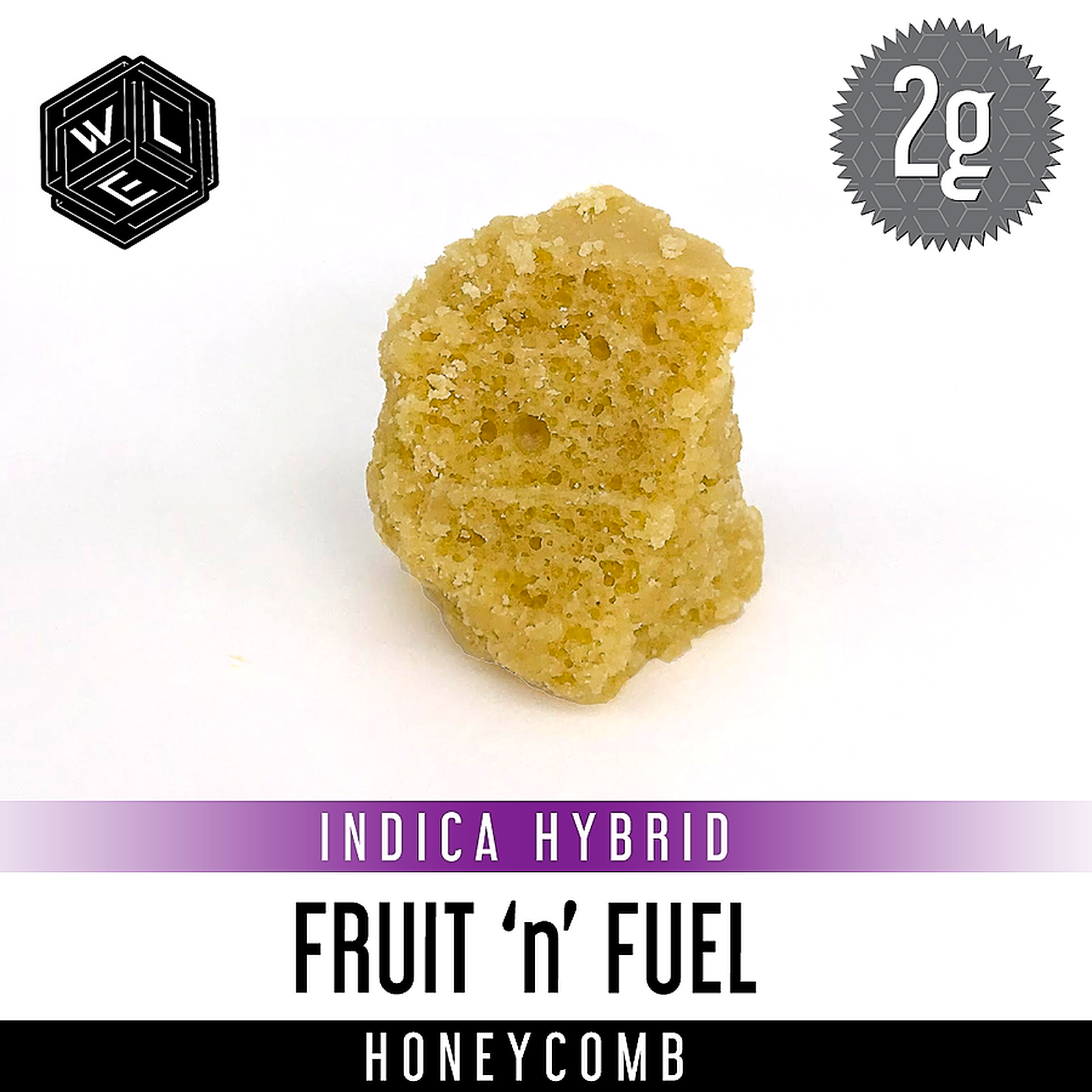 White Label Extracts: Fruit 'n' Fuel Honeycomb 2 Gram | Leafly