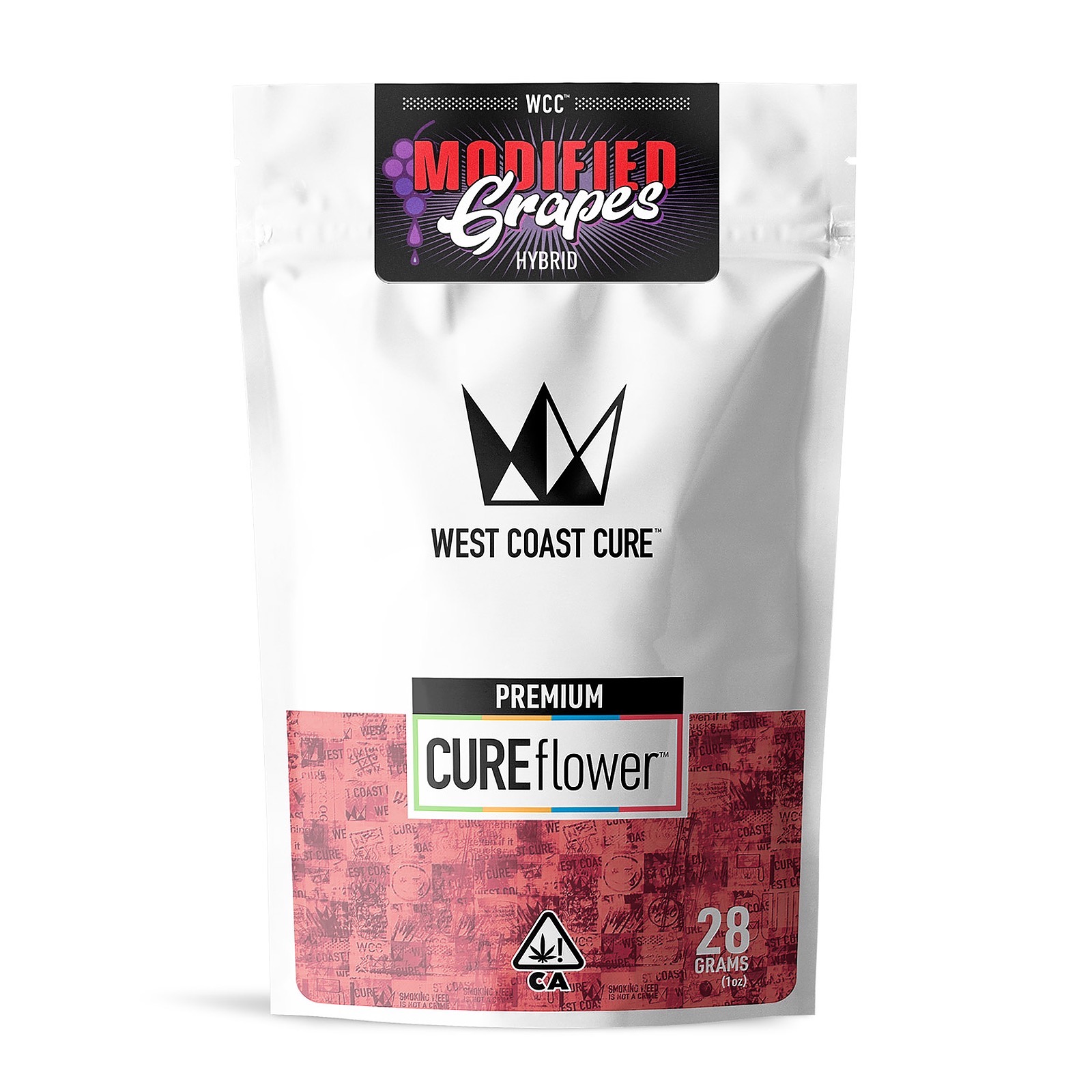 West Coast Cure: Modified Grapes - 28g Premium Flower | Leafly