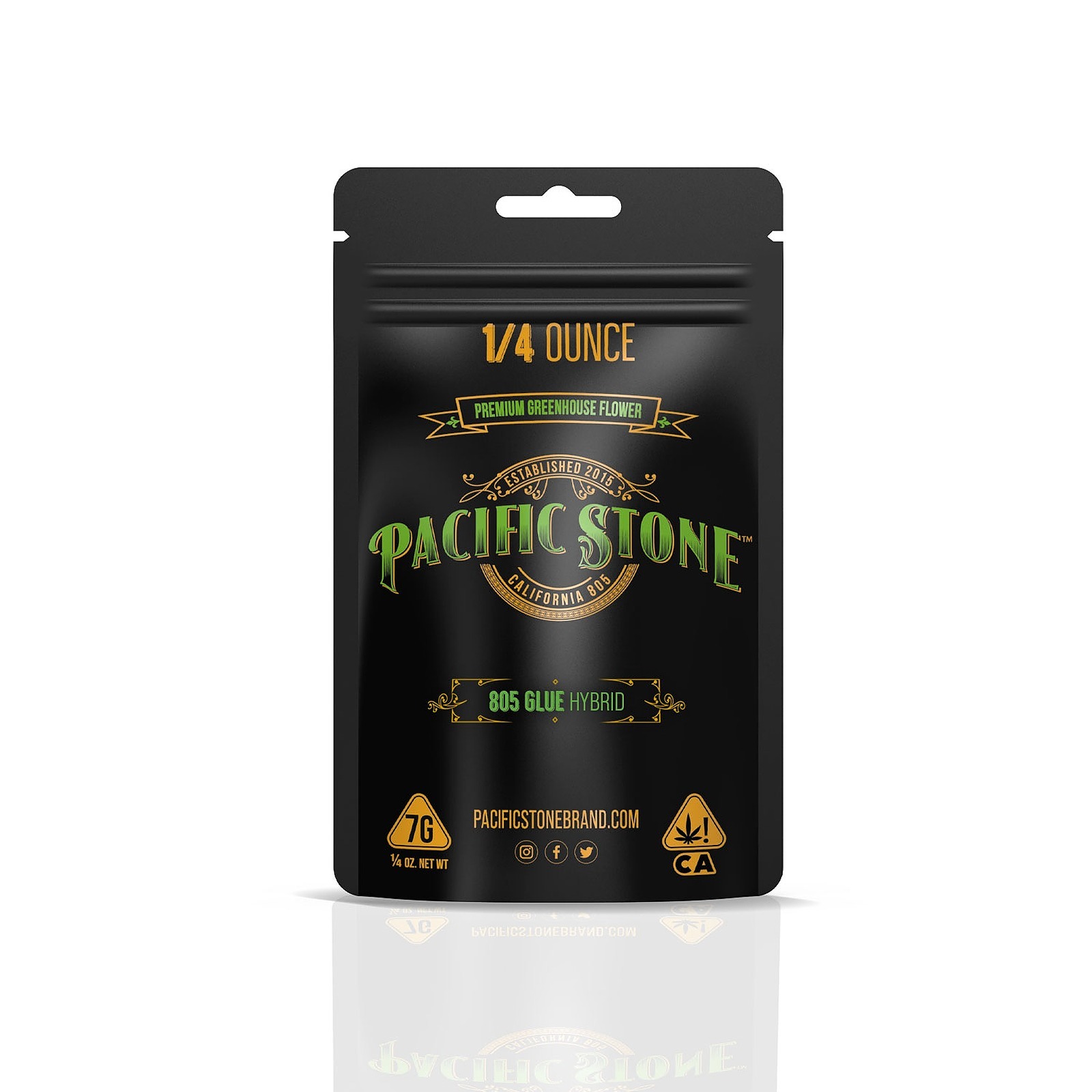 Pacific Stone: Pacific Stone | 805 Glue Hybrid Flower (7g) | Leafly
