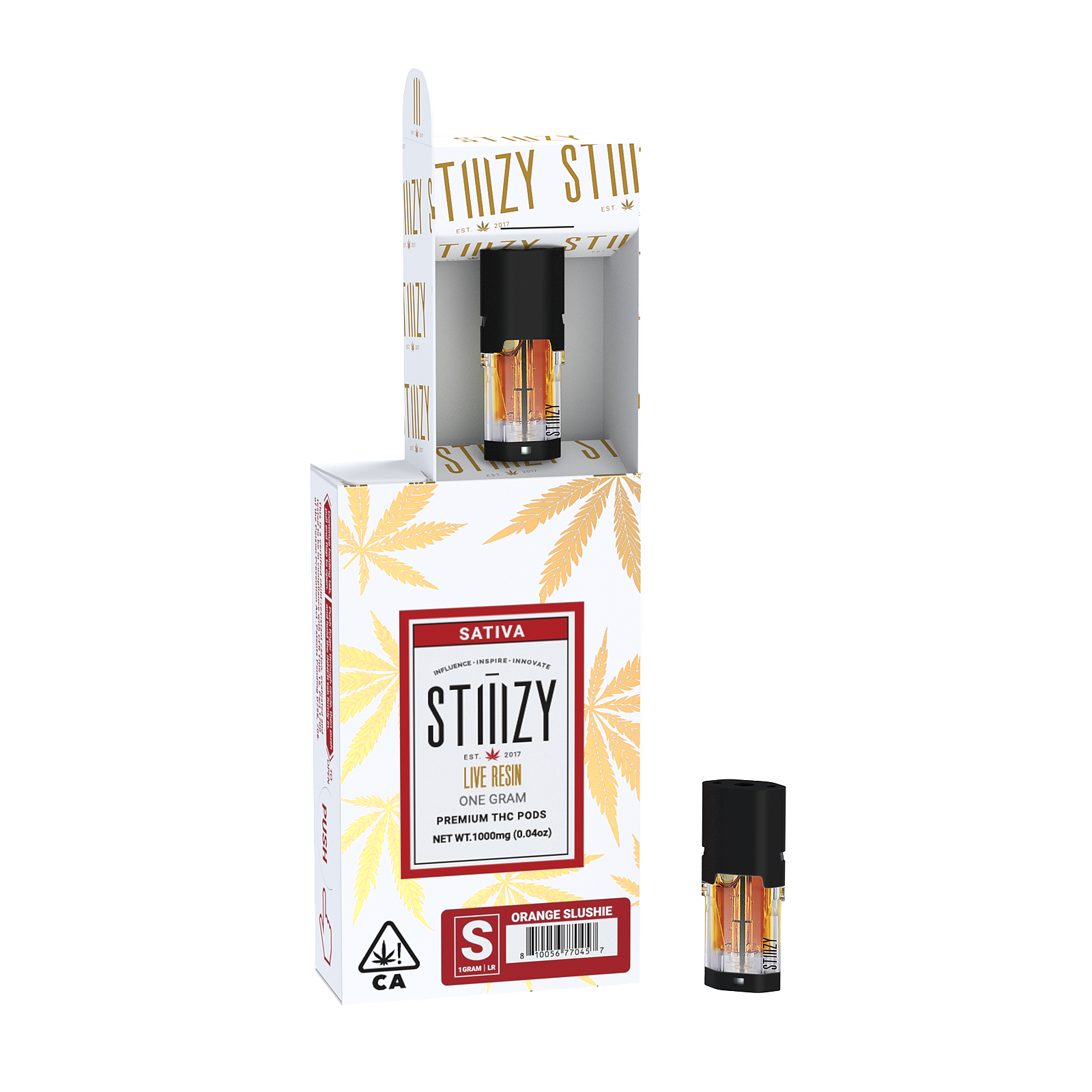 STIIIZY: ORANGE SLUSHIE - LIVE RESIN POD 1G | Leafly
