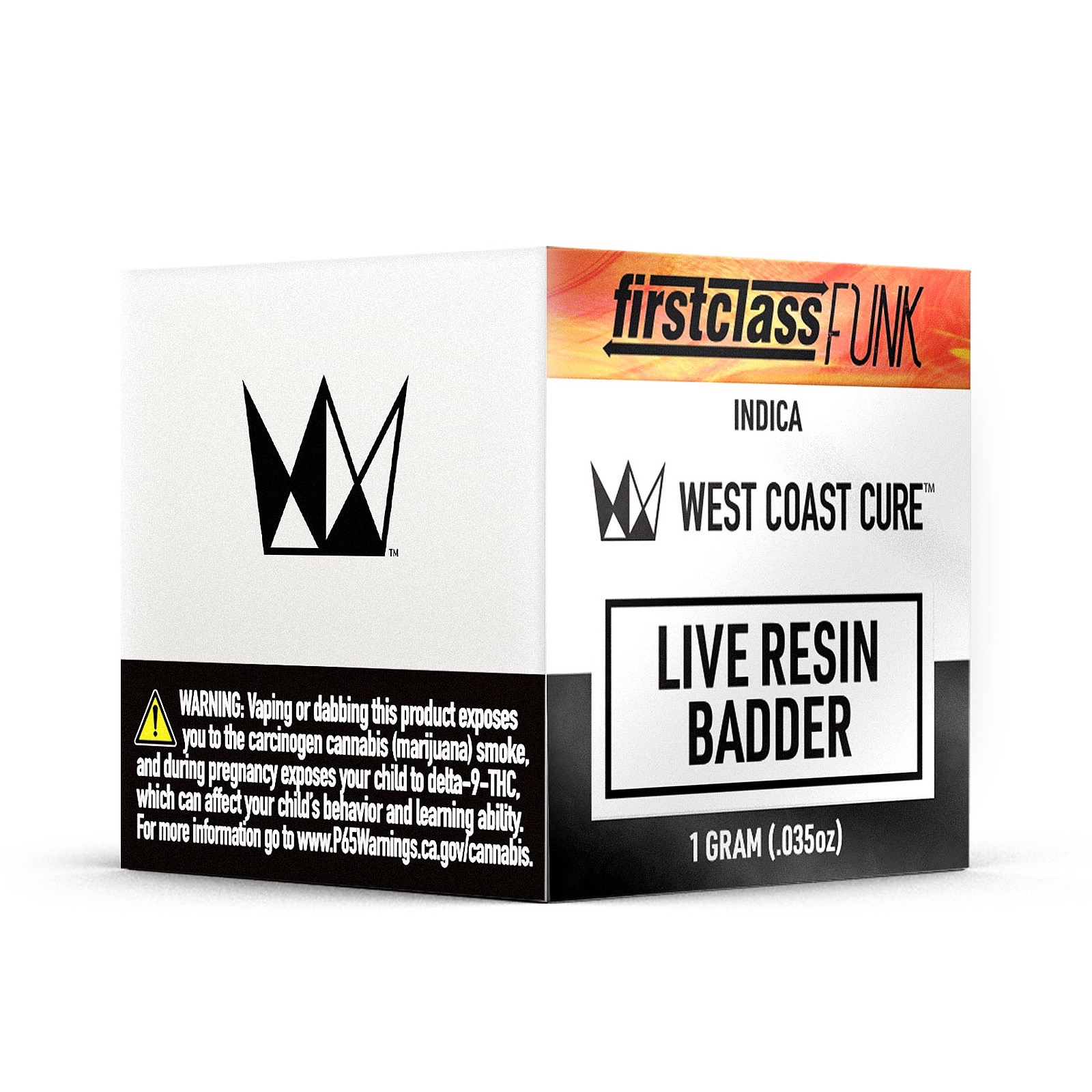 West Coast Cure: First Class Funk Live Resin Badder | Leafly