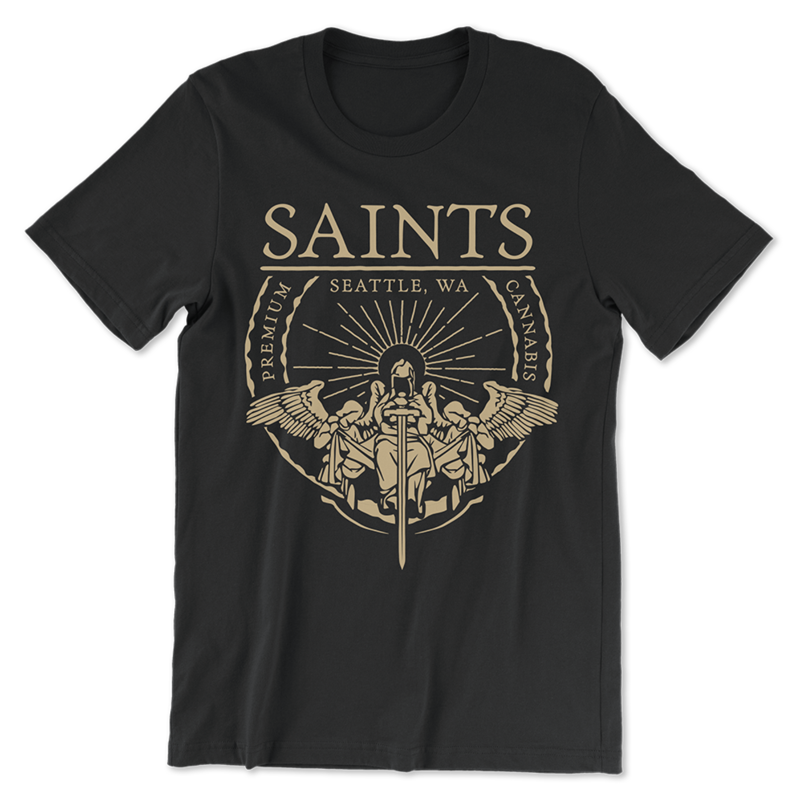 Saints Joints: Saints Brand T-Shirt | Leafly