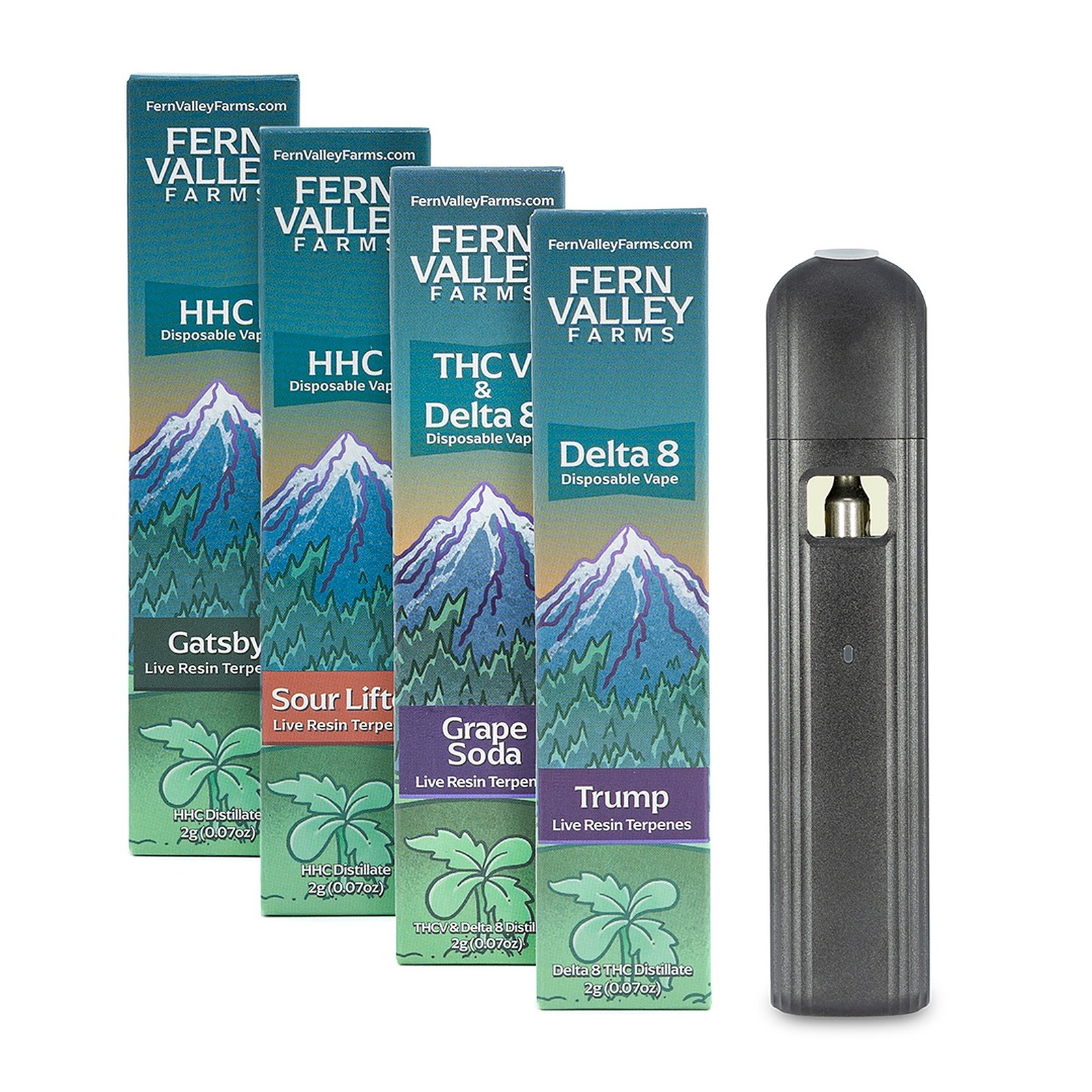 Fern Valley Farms: Terpene Infused Disposable Vape Carts | Leafly