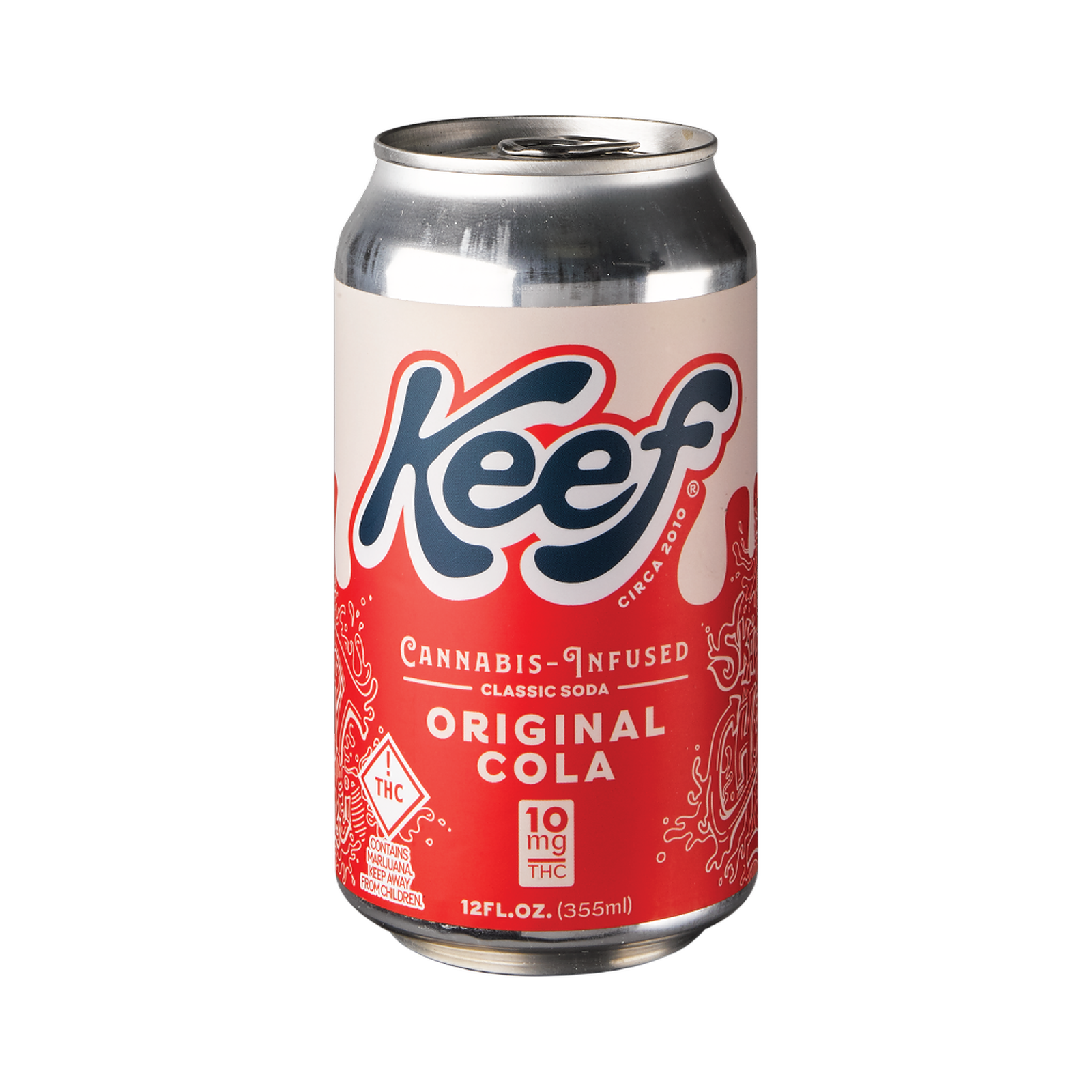 Keef Brands: Keef Classic Soda - Original Cola 10mg | Leafly