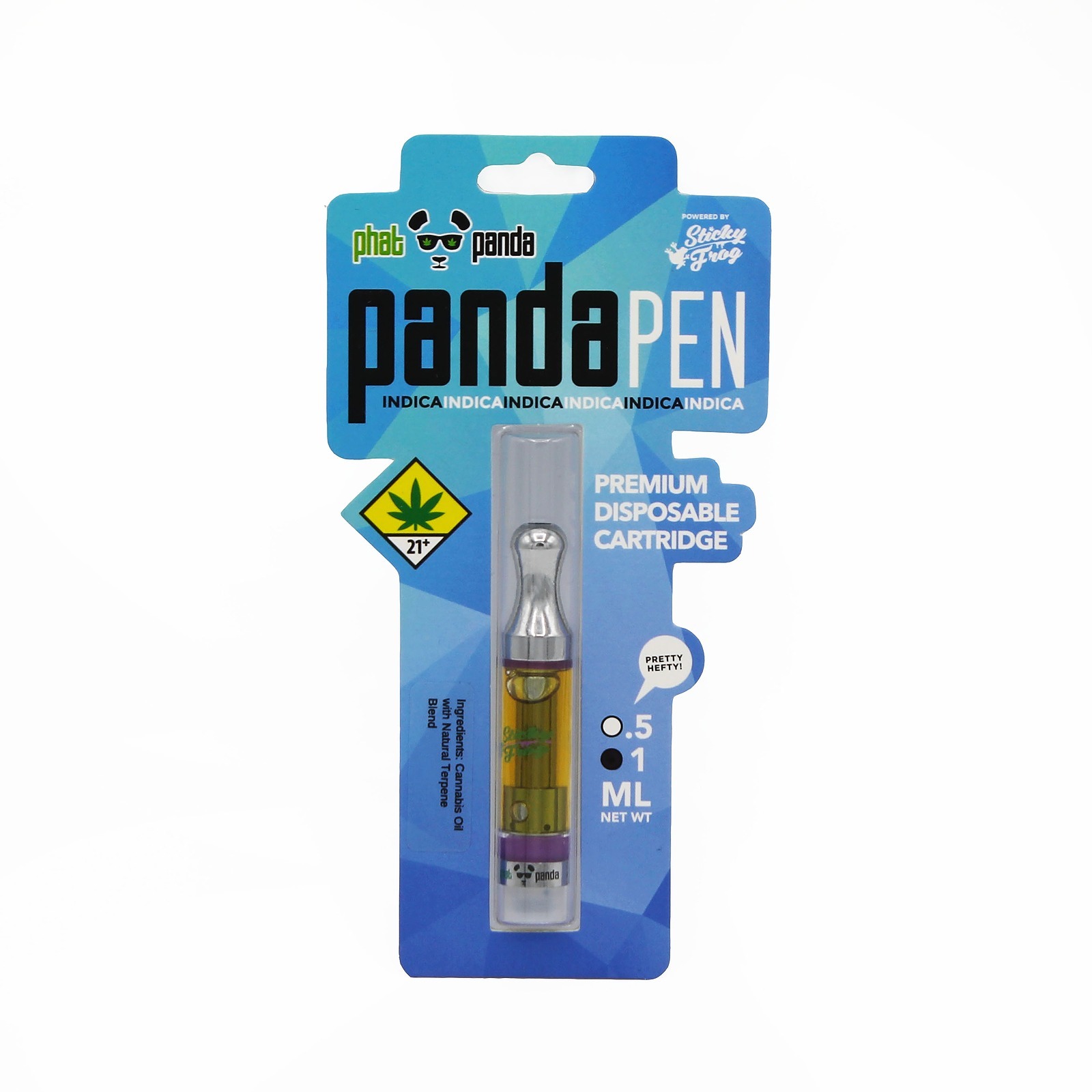 Sticky Frog by Grow Op Farms: Vanilla Kush Panda Pen 1g | Leafly