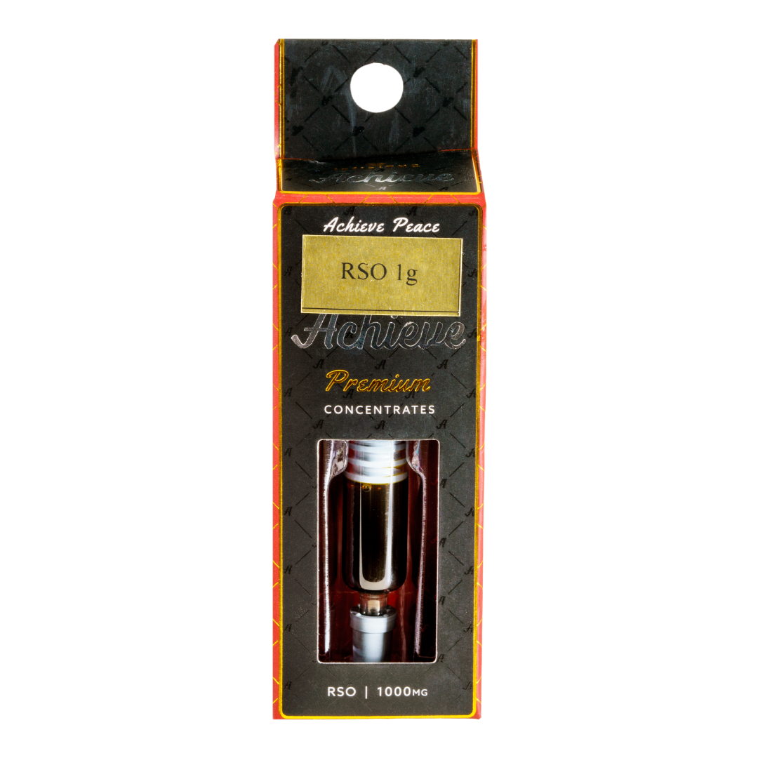 Achieve Concentrates: Achieve RSO Syringe 1g | Leafly