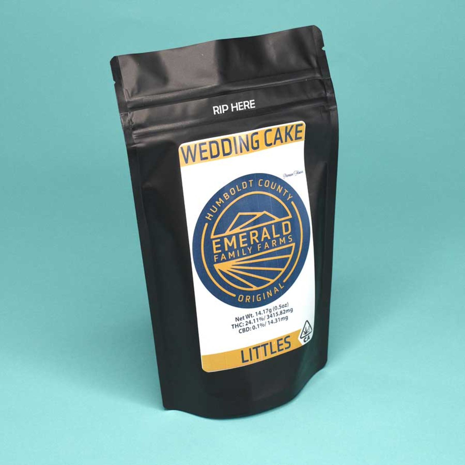 Emerald Family Farms: EFF Wedding Cake Littles Bags (I) 24.11% | Leafly