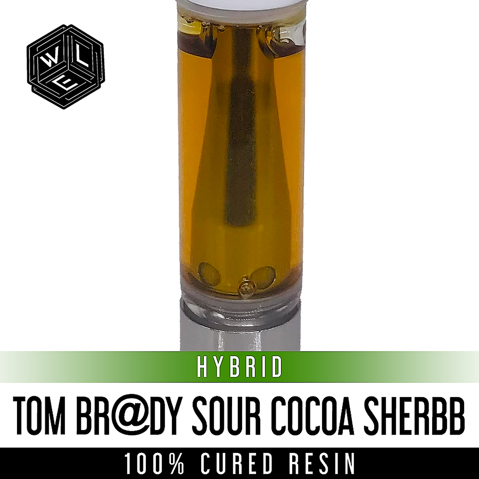 White Label Extracts Tom Brady Sour Cocoa Sherbb 100 Cured Resin