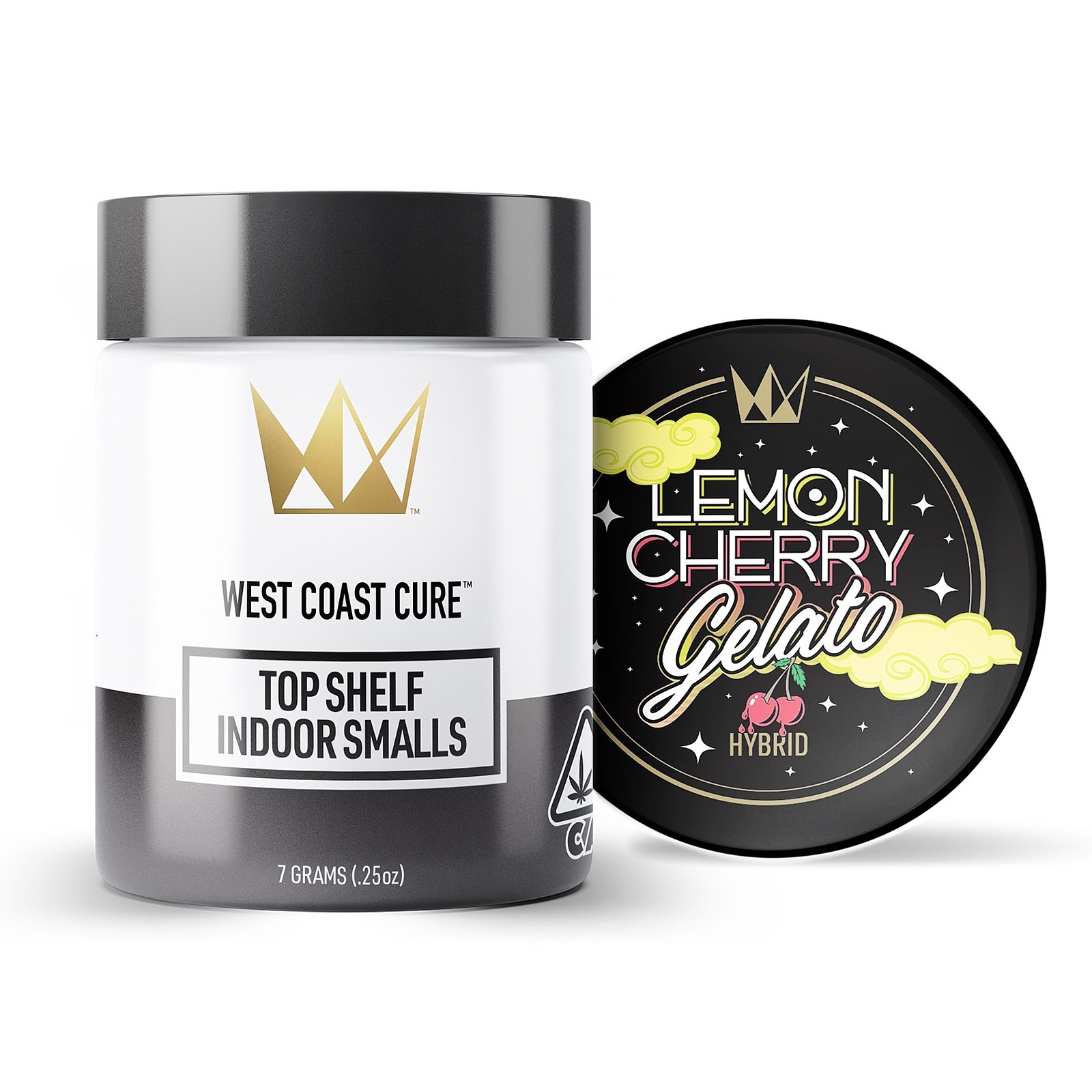 West Coast Cure: Lemon Cherry Gelato - 7g Top Shelf Indoor Smalls | Leafly