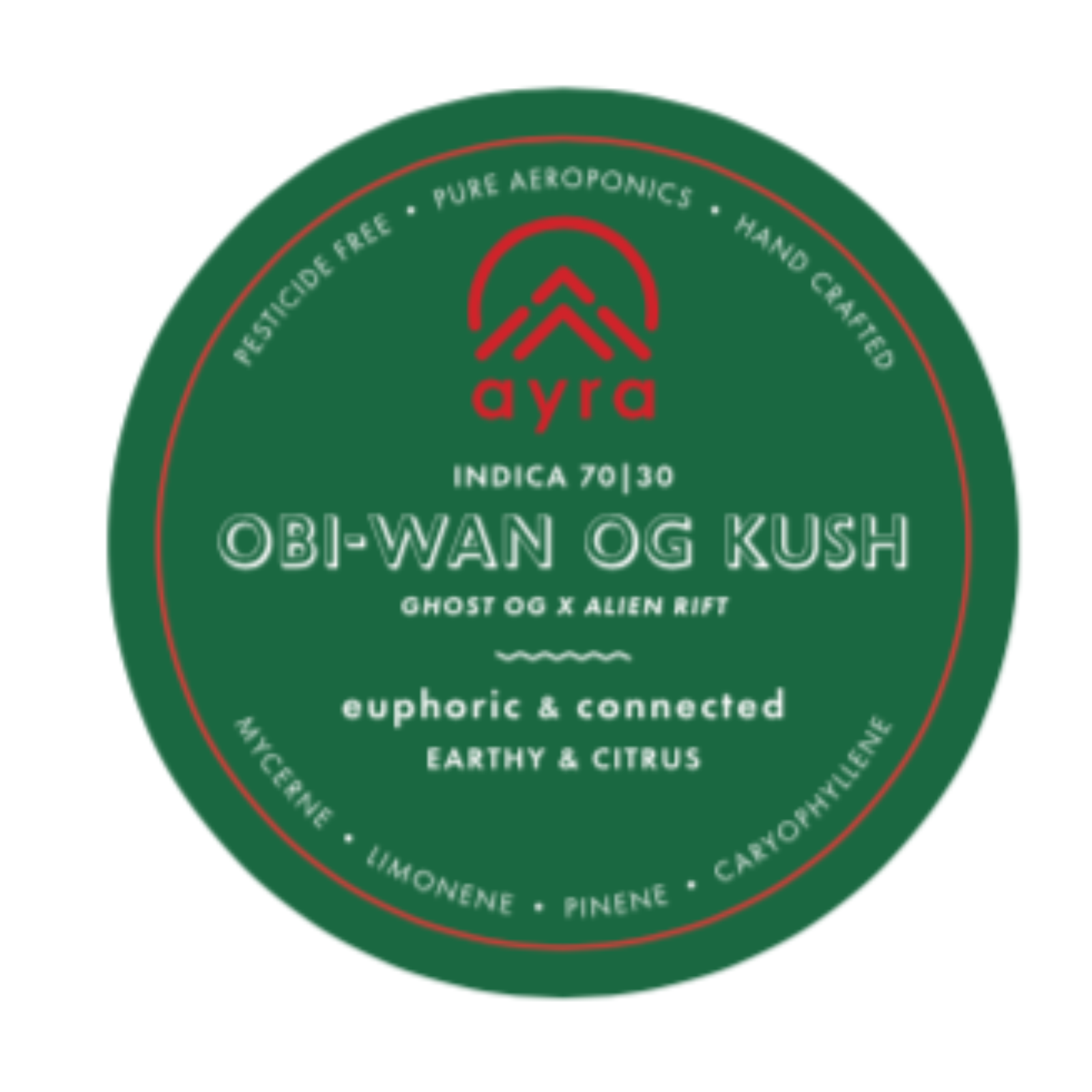 Ayra: Obi Wan OG Kush Full Flower Pre-Roll 1g (2 x 0.5g) | Leafly