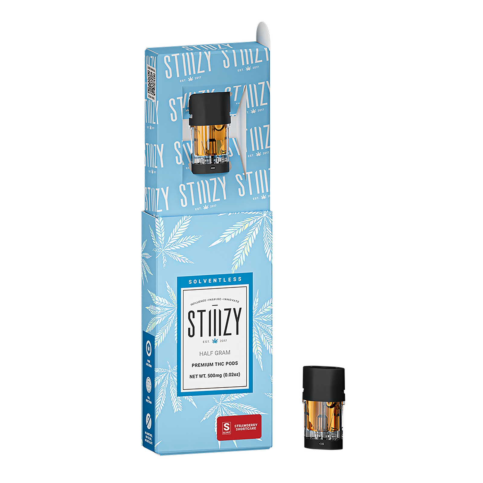 STIIIZY: STRAWBERRY SHORTCAKE - SOLVENTLESS POD .5G | Leafly