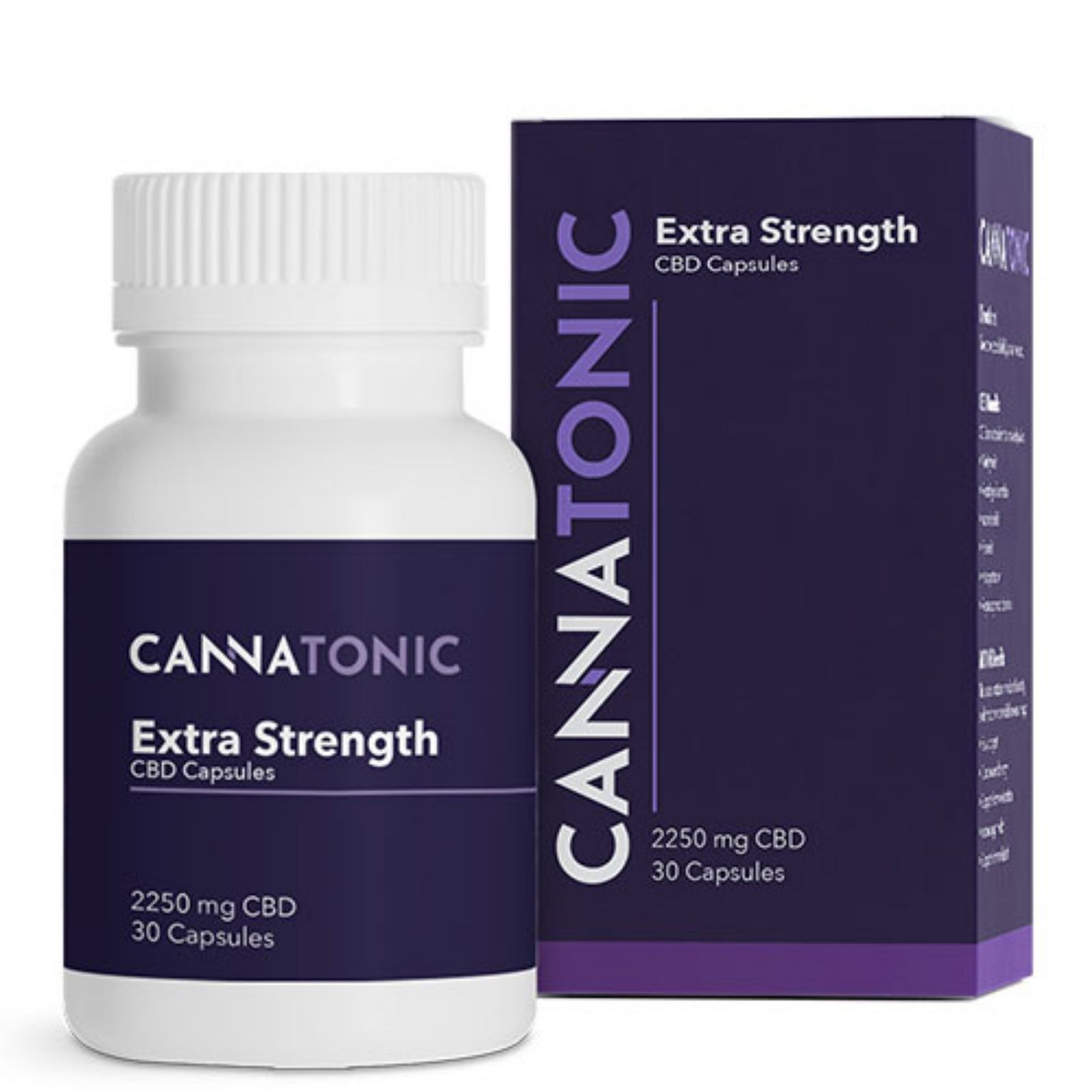 Cannatonic: Extra Strength CBD Capsules - 2250mg | Leafly