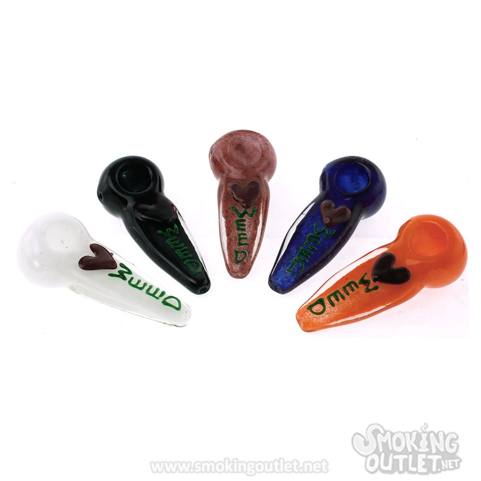 Smoking Outlet: I Love Weed Spoon Pipe | Leafly