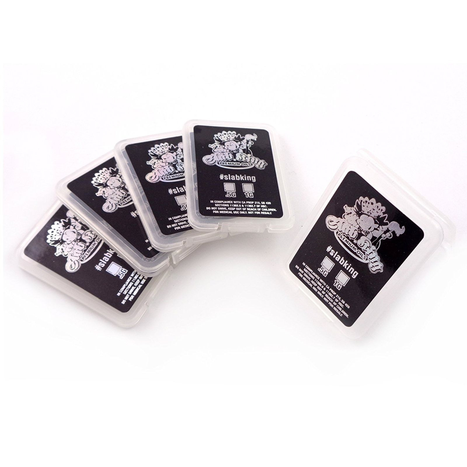 Shatter Labels: 25 Slab King Shatter Packs SD Card Wax Packaging by ...