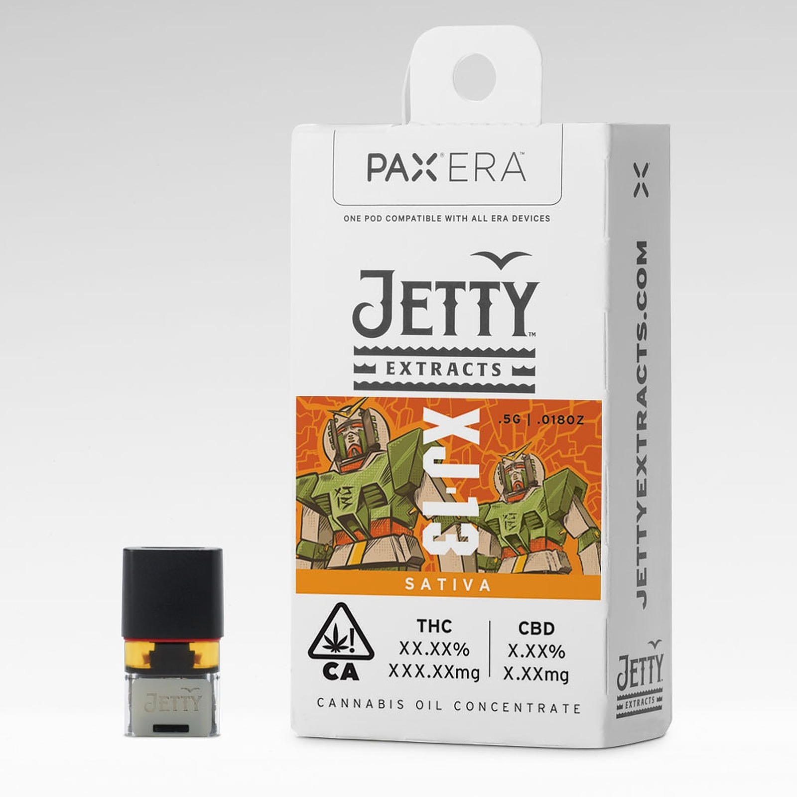 Jetty Extracts: XJ-13 HIGH THC PAX Era Pod .5g | Leafly