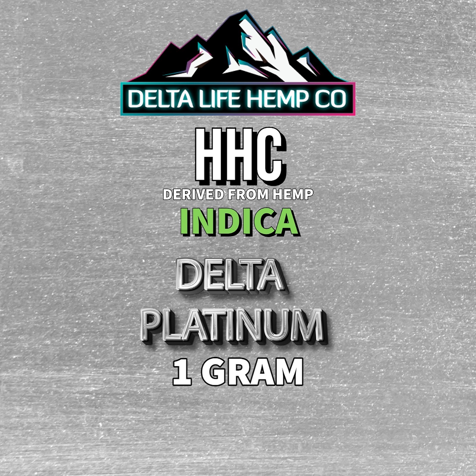 Delta Life Hemp: Delta Platinum HHC 1 Gram Indica Vape Cartridge | Leafly
