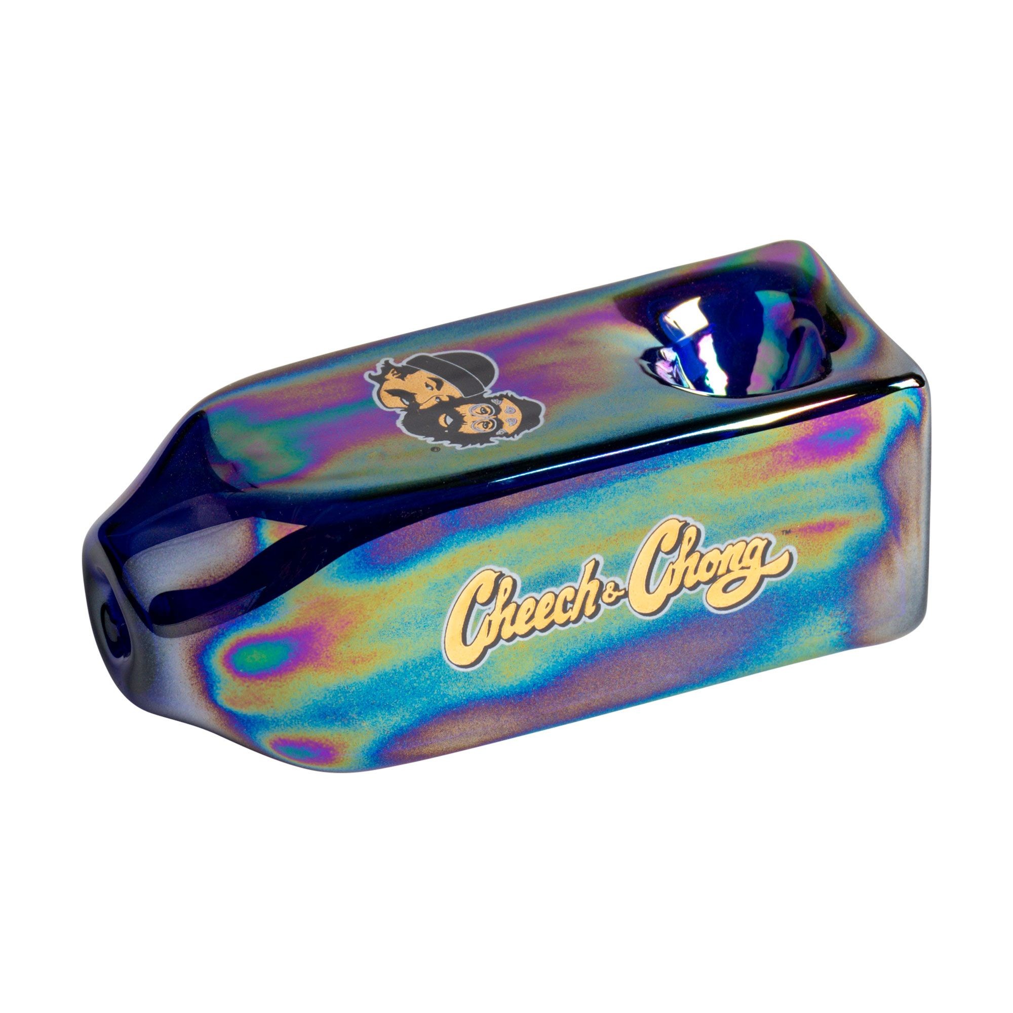 Cheech & Chong Glass: Rock Fight Hand Pipe | Leafly