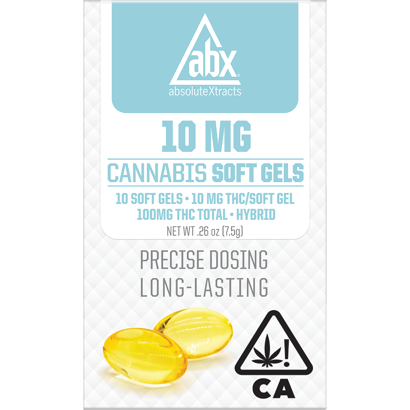 ABX AbsoluteXtracts: ABX | Soft Gels 10mg THC - 10 Count | Leafly