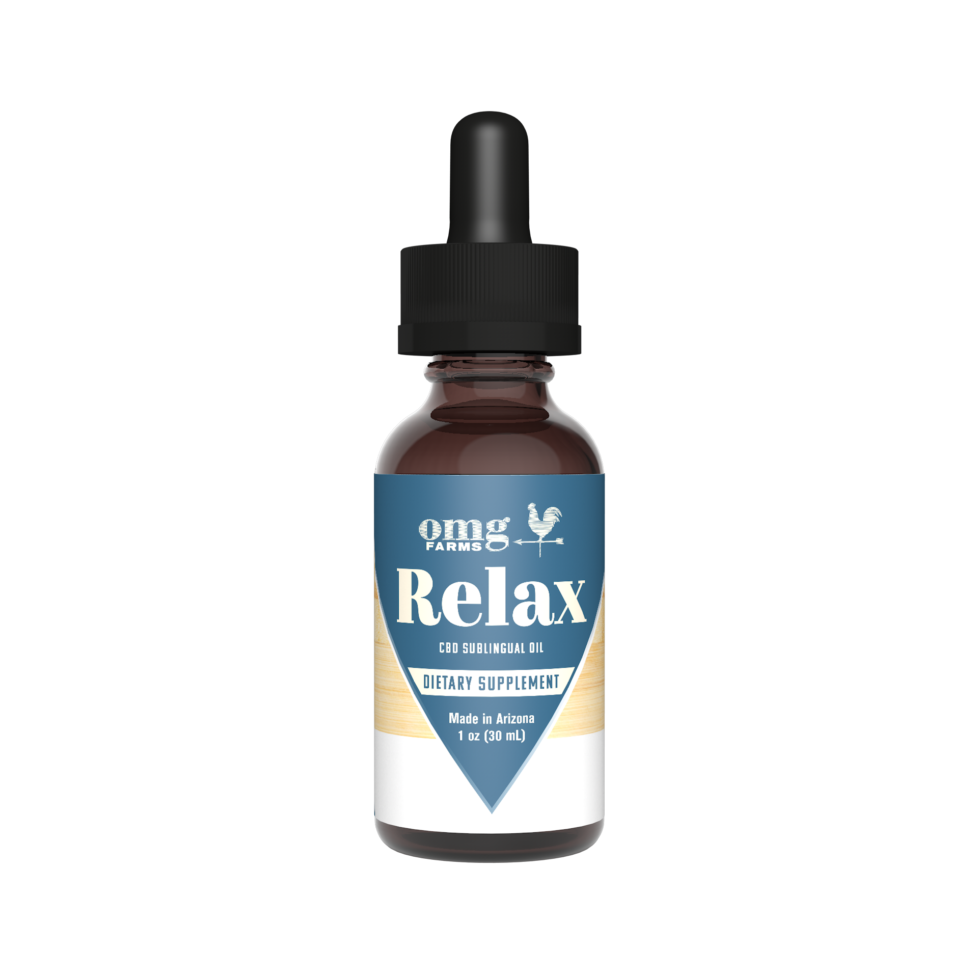 OMG Farms: Relax CBD Sublingual Oil | Leafly