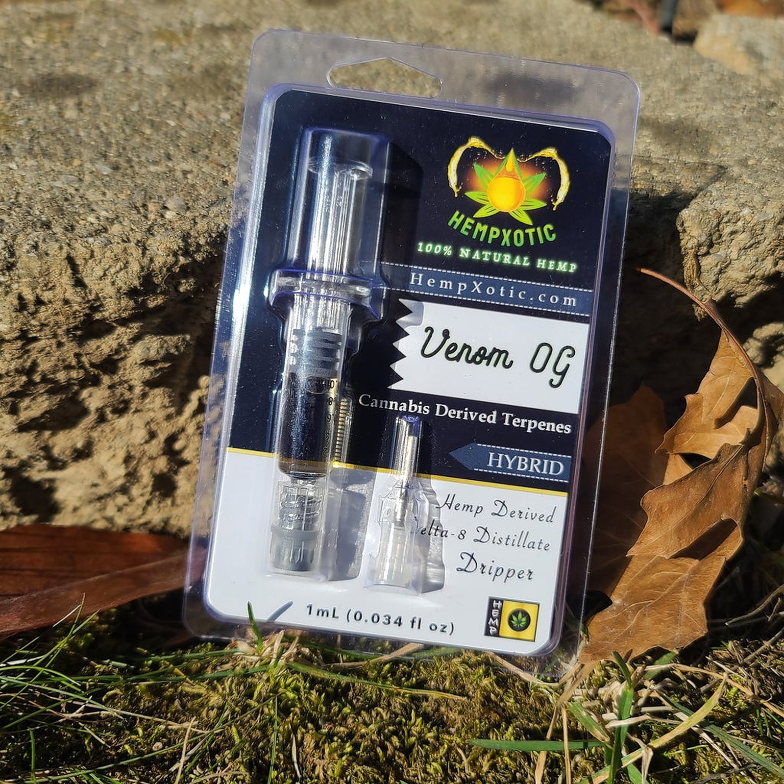 HempXotic: Venom OG - Delta-8 Distillate Dripper | Leafly