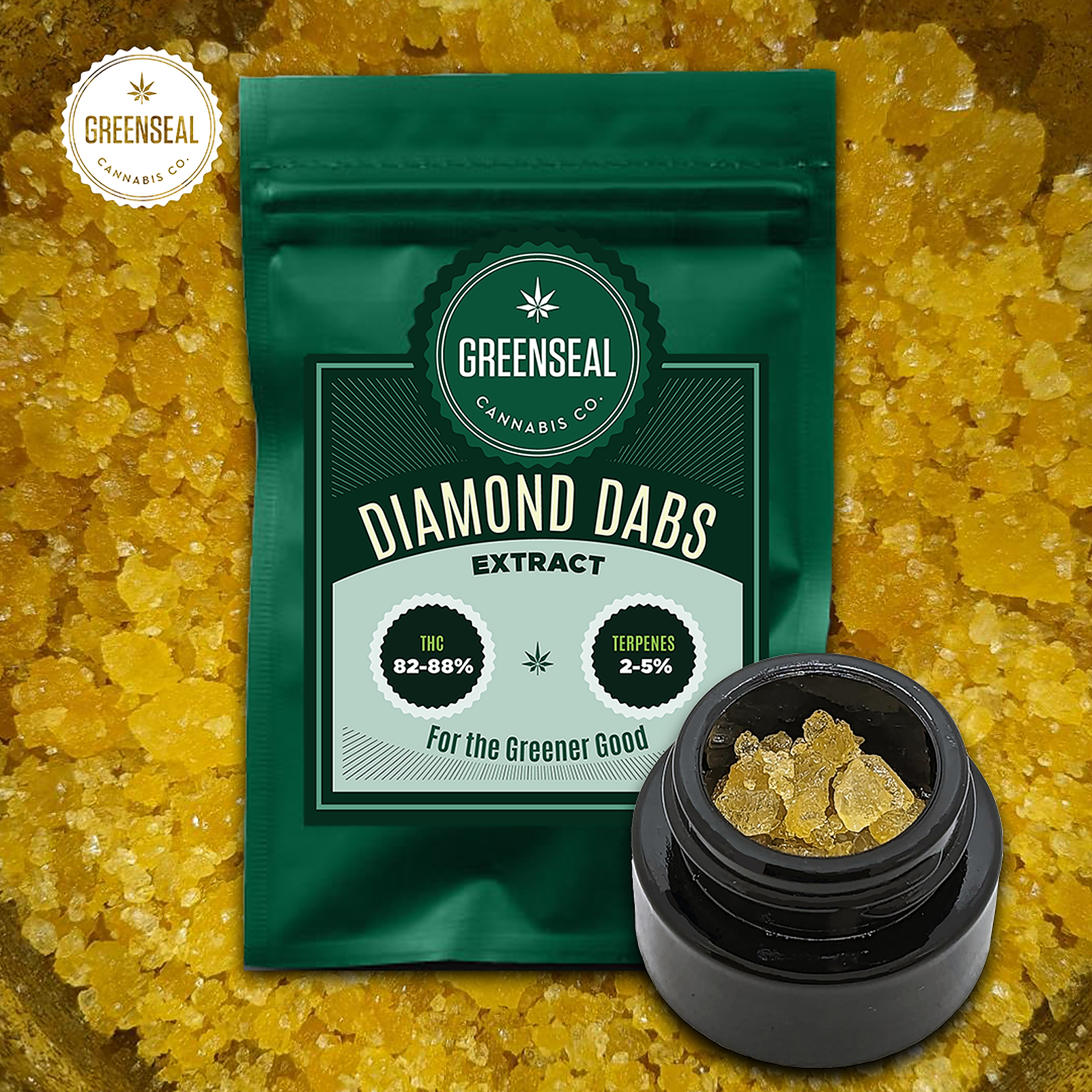 GreenSeal Cannabis Co.: Diamond Dabs - 1G Unit - Alberta | Leafly