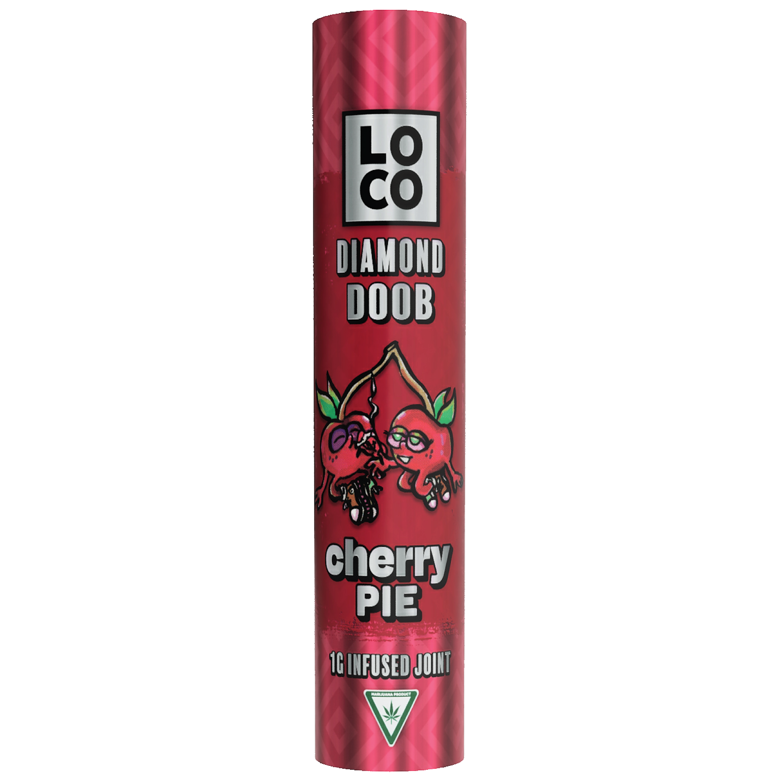 LOCO: LOCO Diamond Doob - Cherry Pie 1G infused pre-roll | Leafly