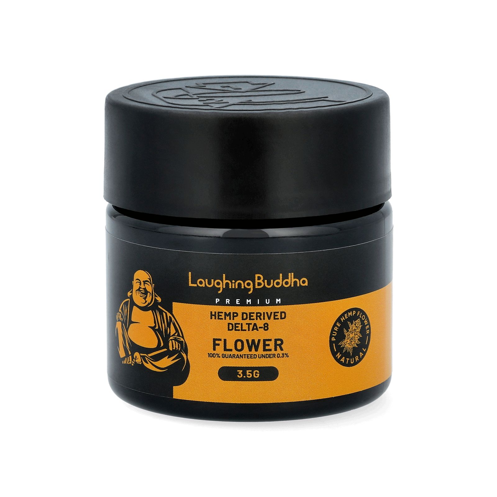 Laughing Buddha: Laughing Buddha Delta 8 THC Flower - 3.5 grams | Leafly
