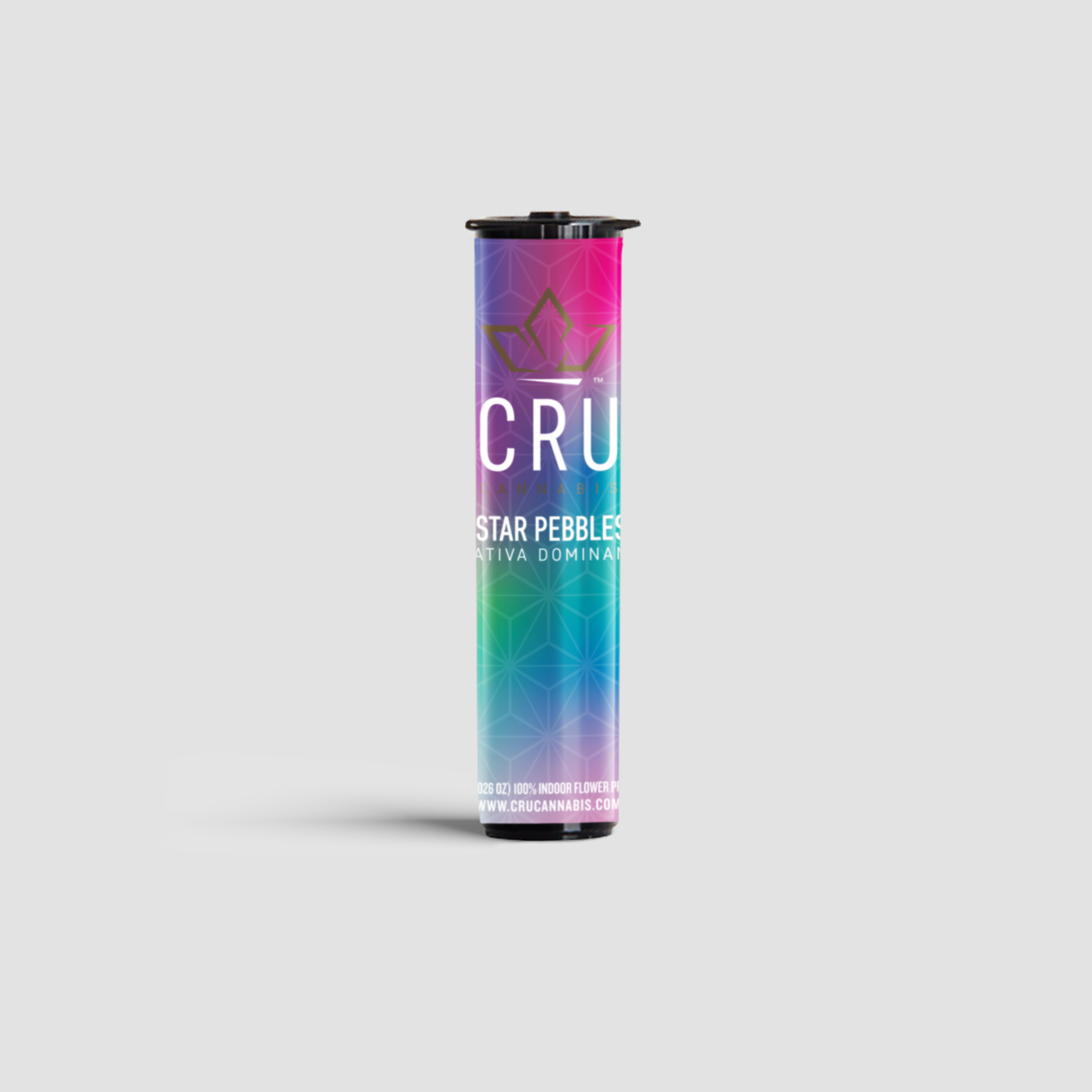 CRU Cannabis: Star Pebbles .75G Sativa Pre-Roll | Leafly
