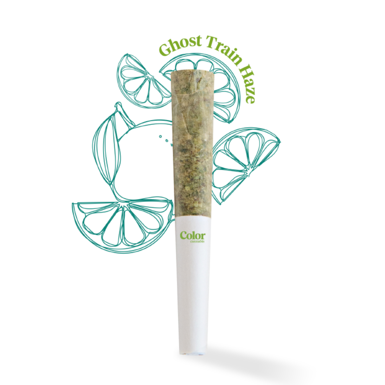 Color Cannabis: Ghost Train Haze Pre Roll Joints | Leafly