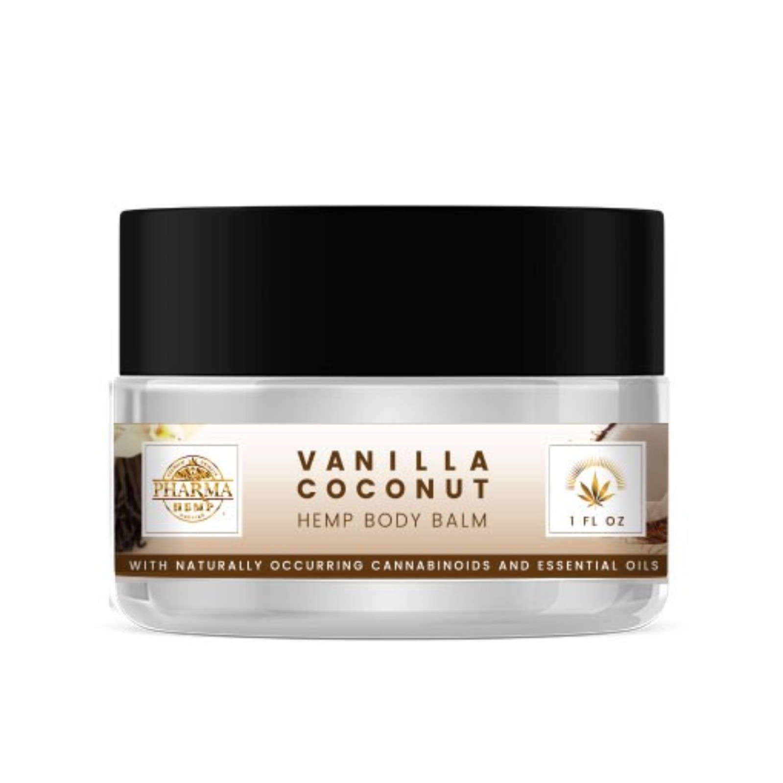 Pharma Hemp Complex: Vanilla Coconut Body Balm 150mg CBD oil - 1oz ...