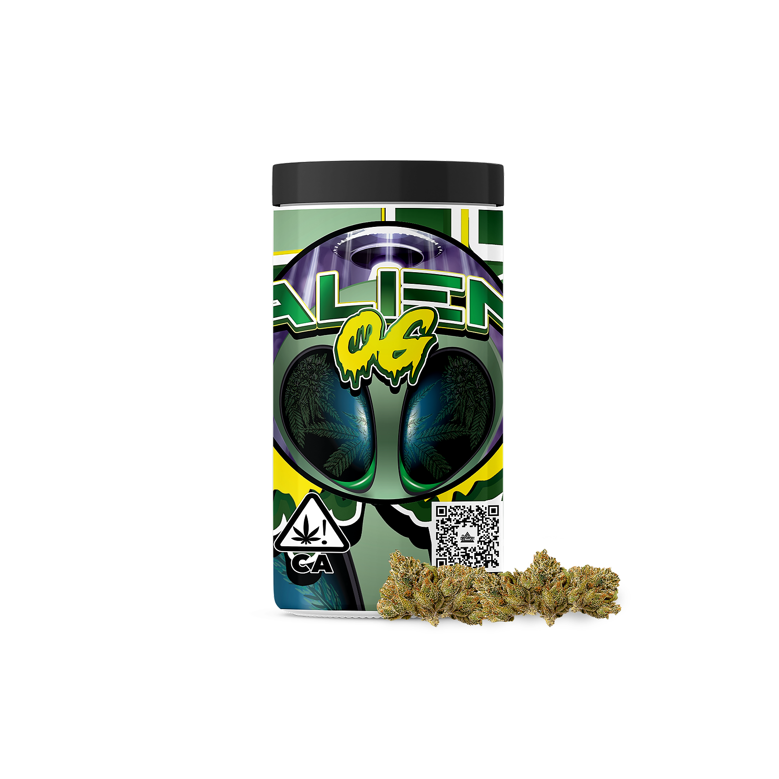 The Cure Company: Alien OG | 14g Smalls | Leafly